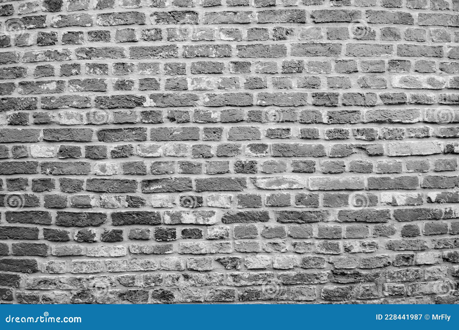 Brick Wall, Grey Rustic Look, Background Texture Stock Image - Image of ...