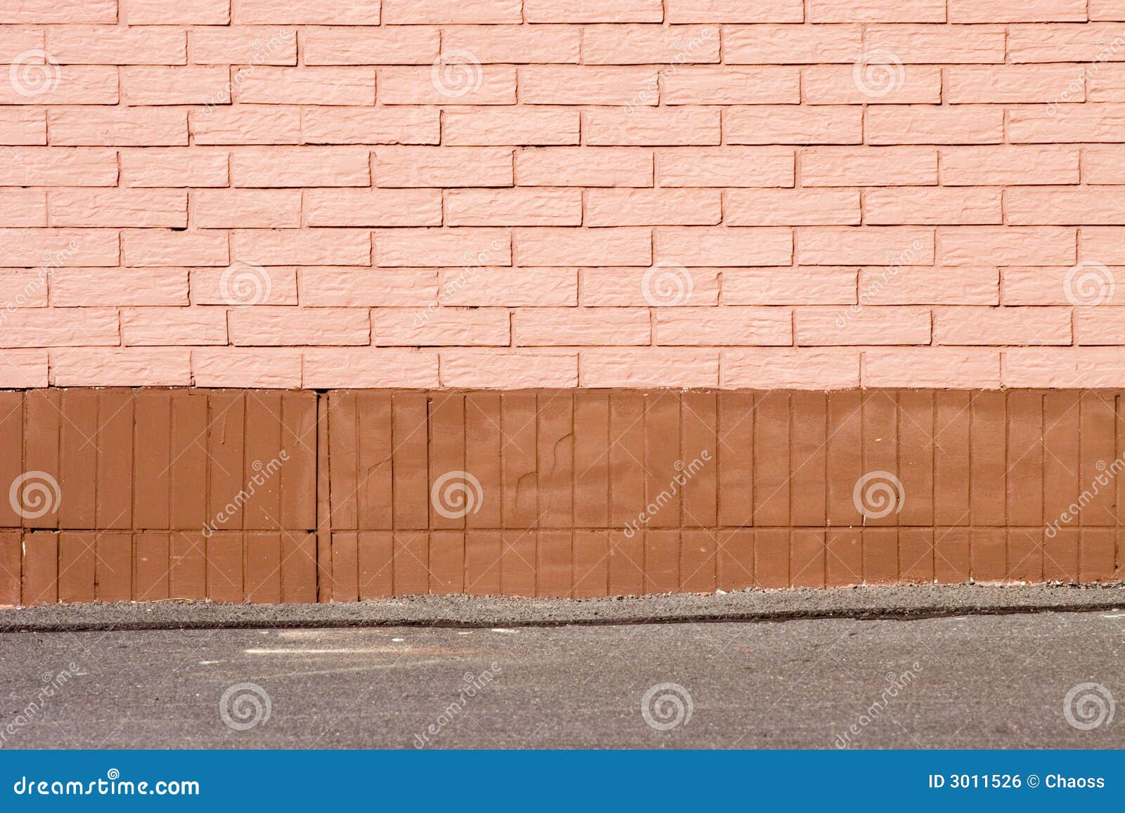 Brick Wall and Ground Closeup Stock Photo - Image of brick, wall: 3011526