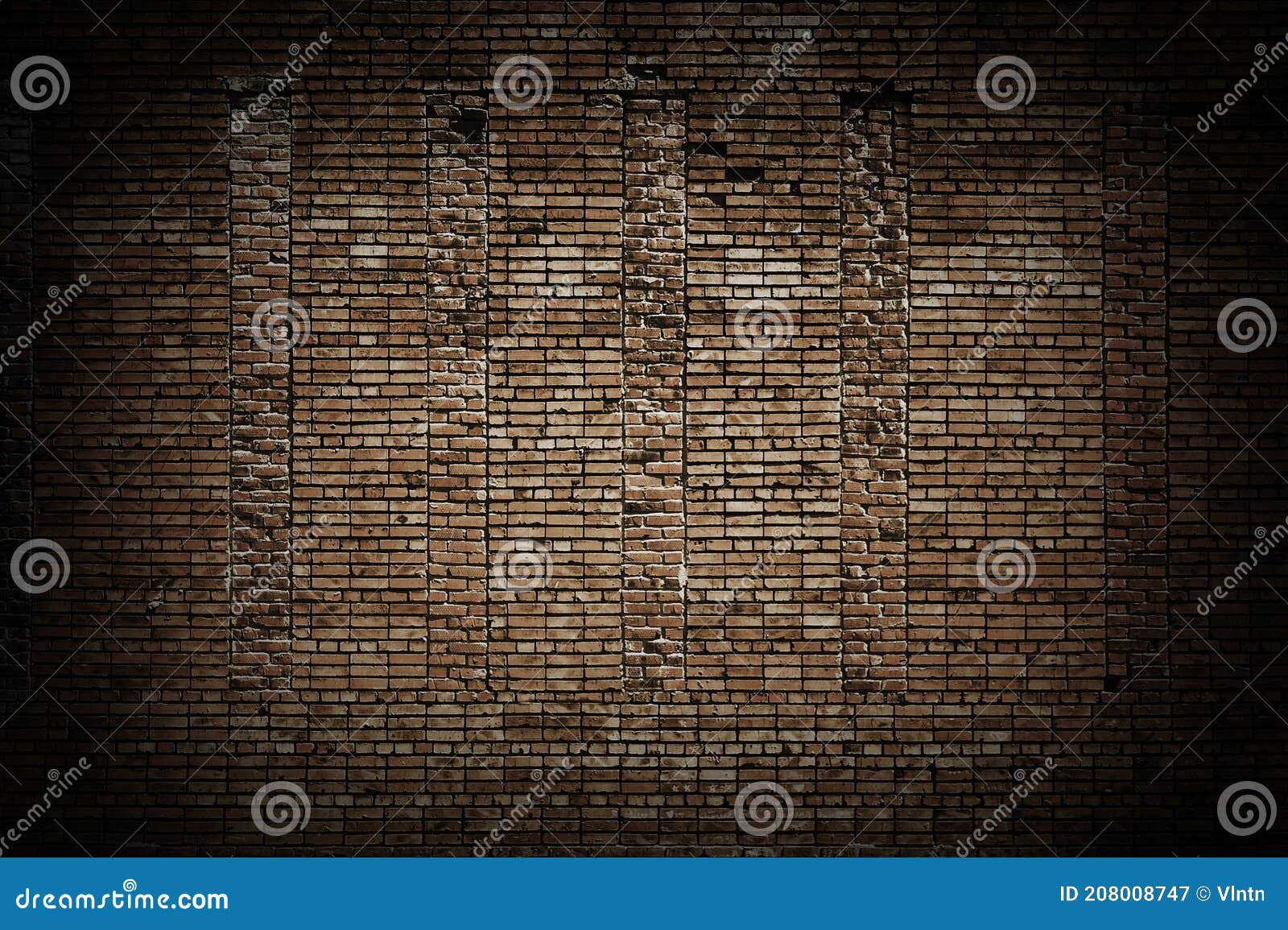 Brick Wall Grunge Background Stock Image - Image of brickwall ...