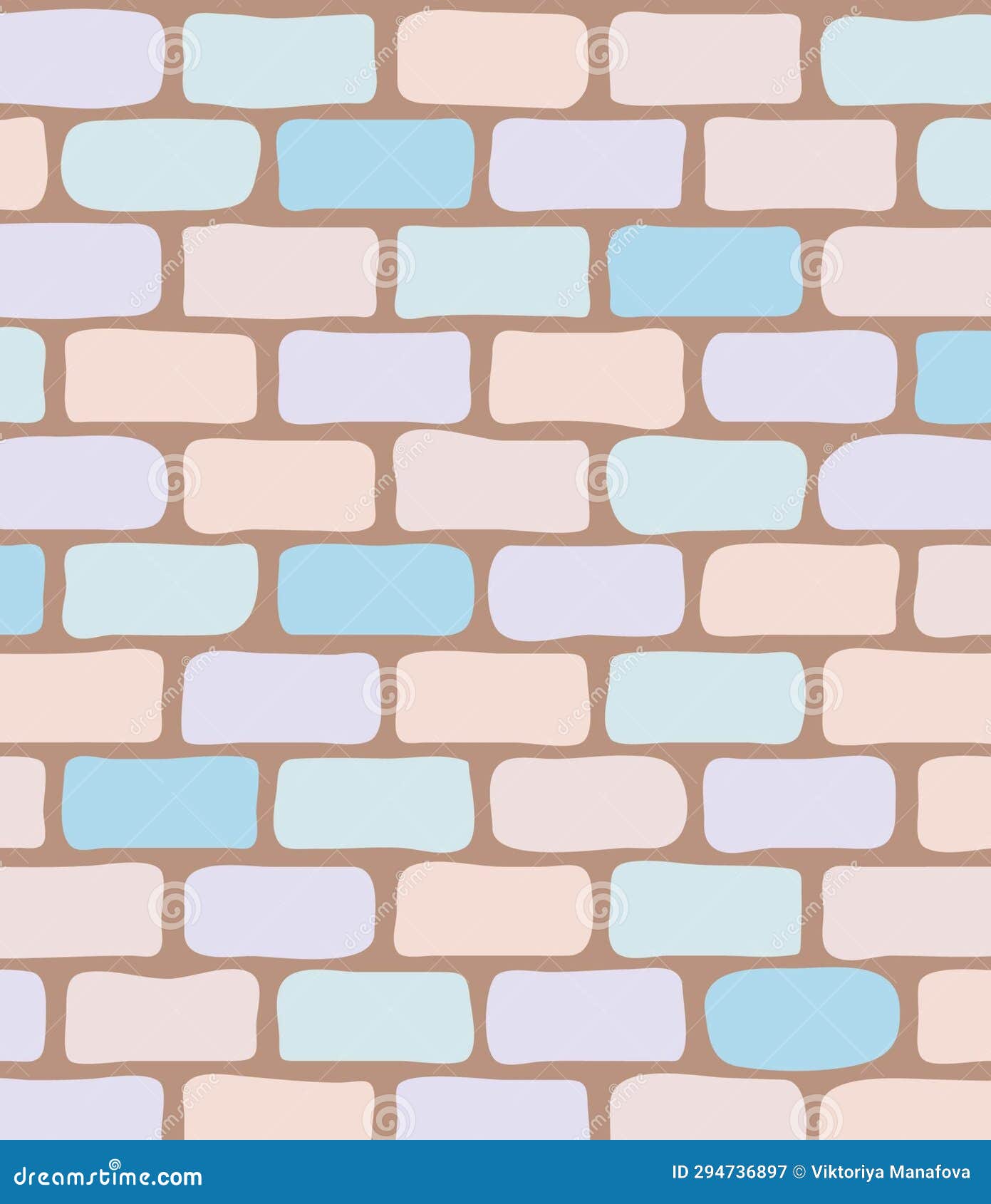 Brick wall stock illustration. Illustration of pattern - 294736897