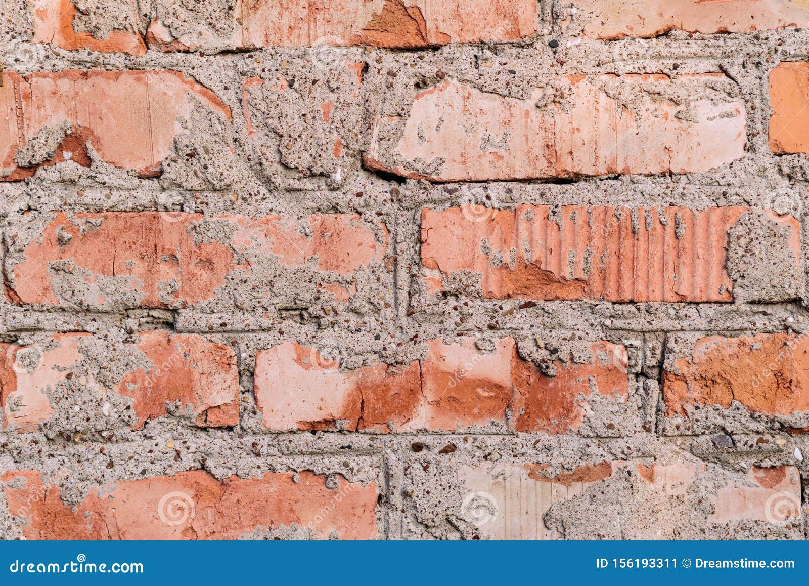The Brick Wall is Large. Brick Texture Stock Image - Image of ...