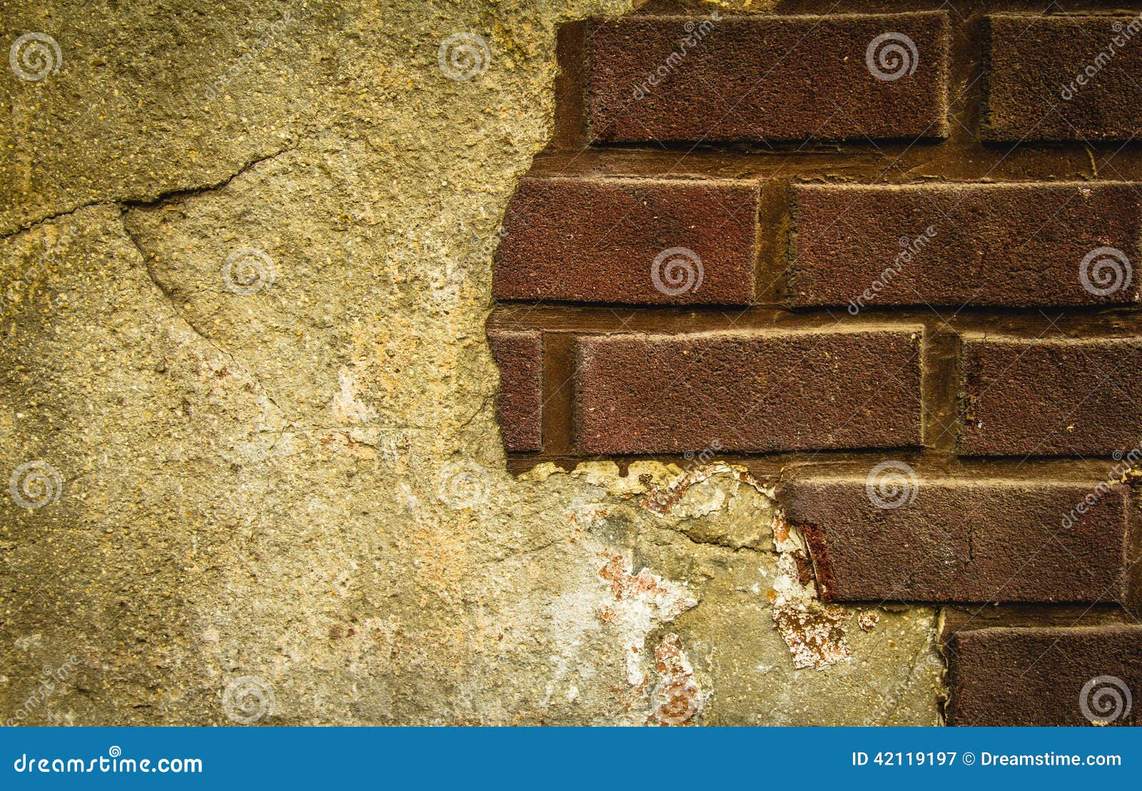 Brick wall with lime stock image. Image of obstacle, protect - 42119197
