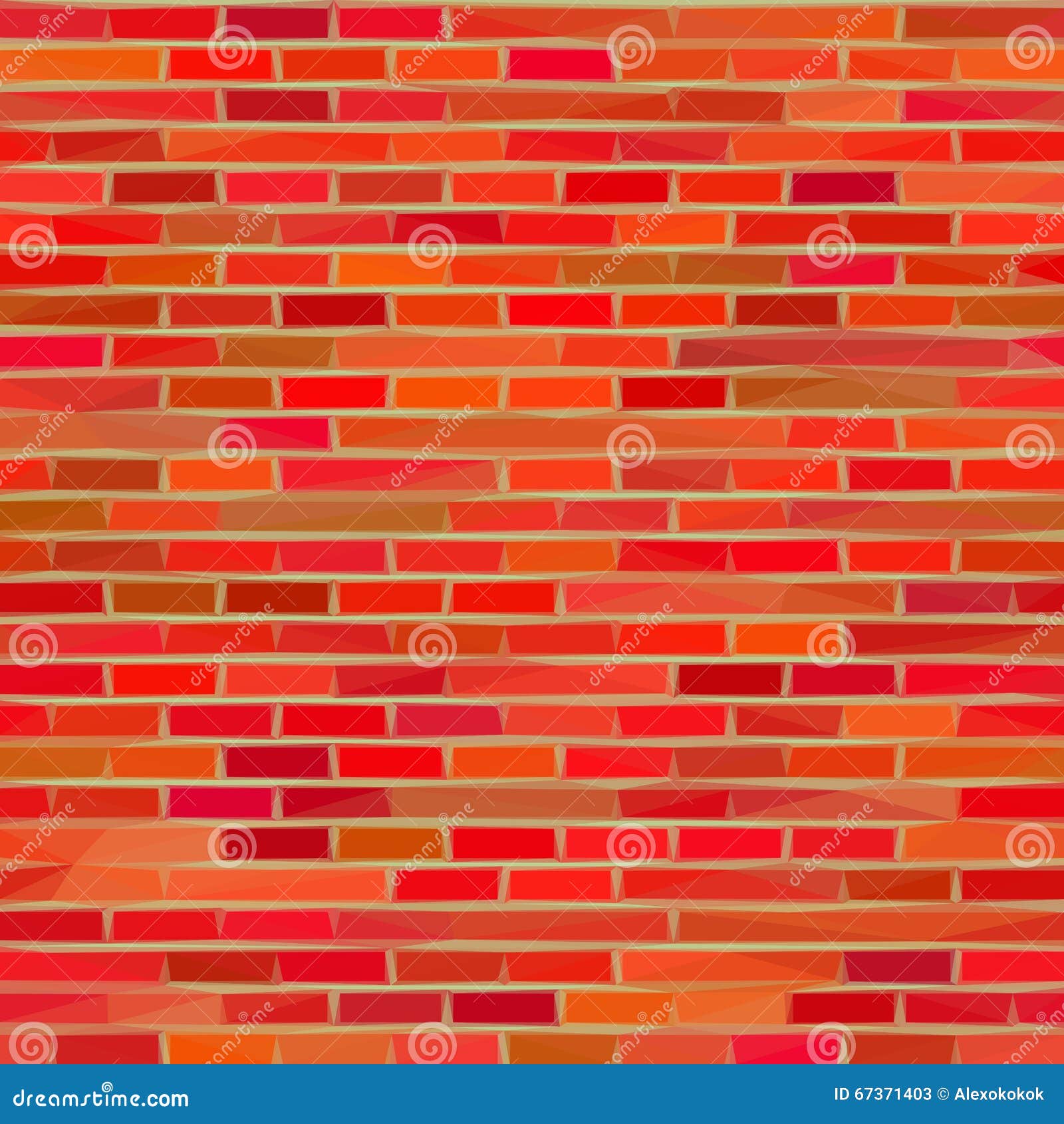 Brick Wall, Low Poly stock vector. Illustration of ornate - 67371403