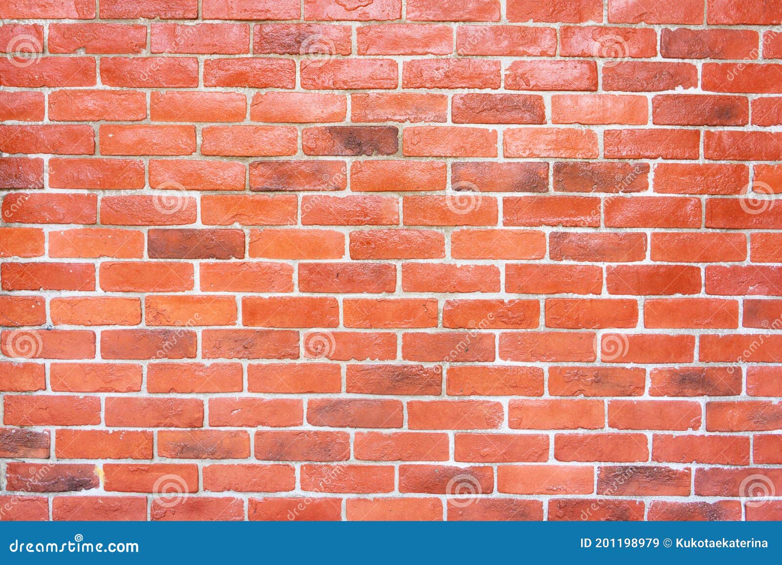 Brick Wall Made of Red Bricks. Classic Masonry Stock Image - Image of ...