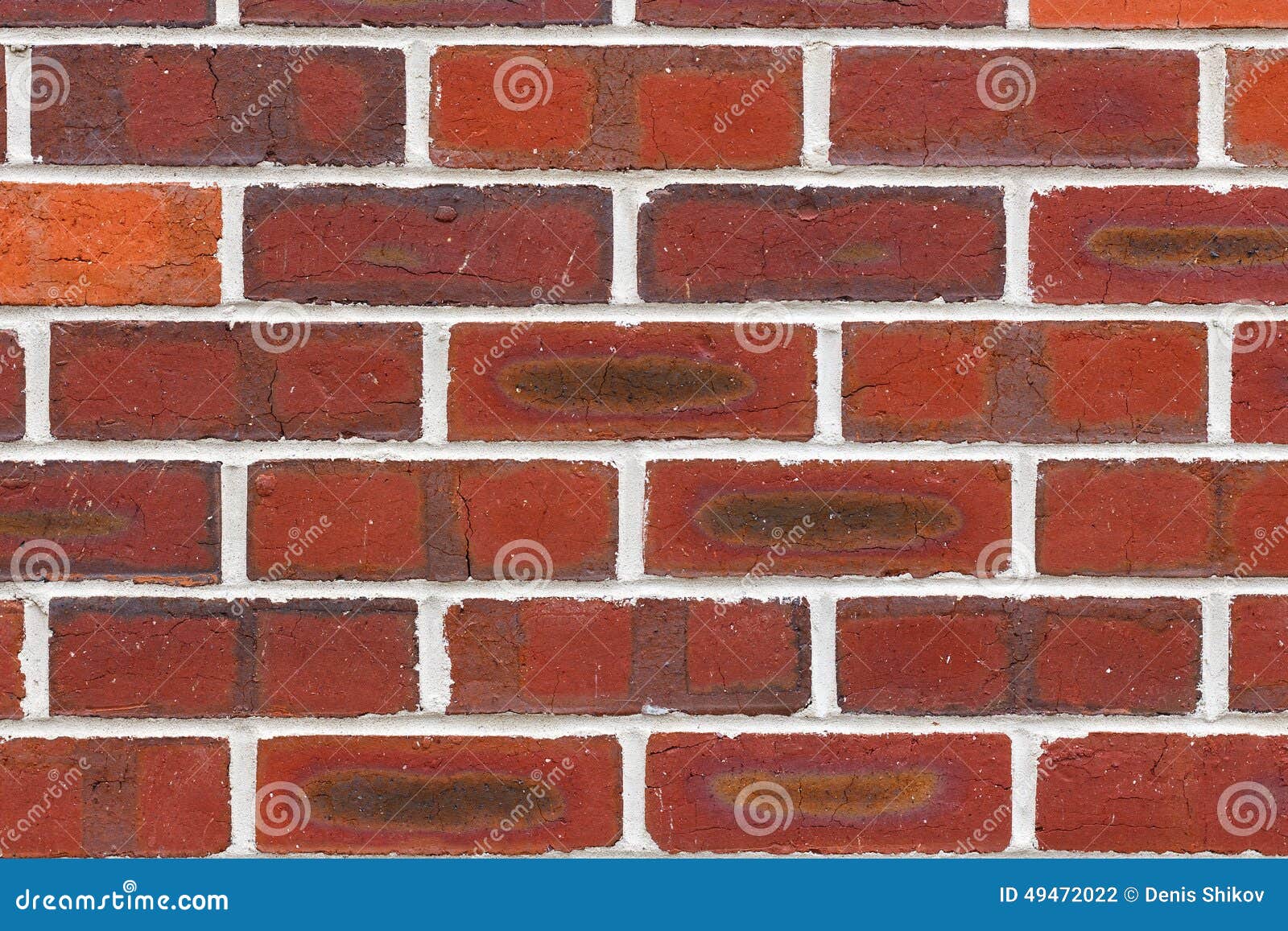 Brick wall. stock photo. Image of ornament, maroon, built - 49472022