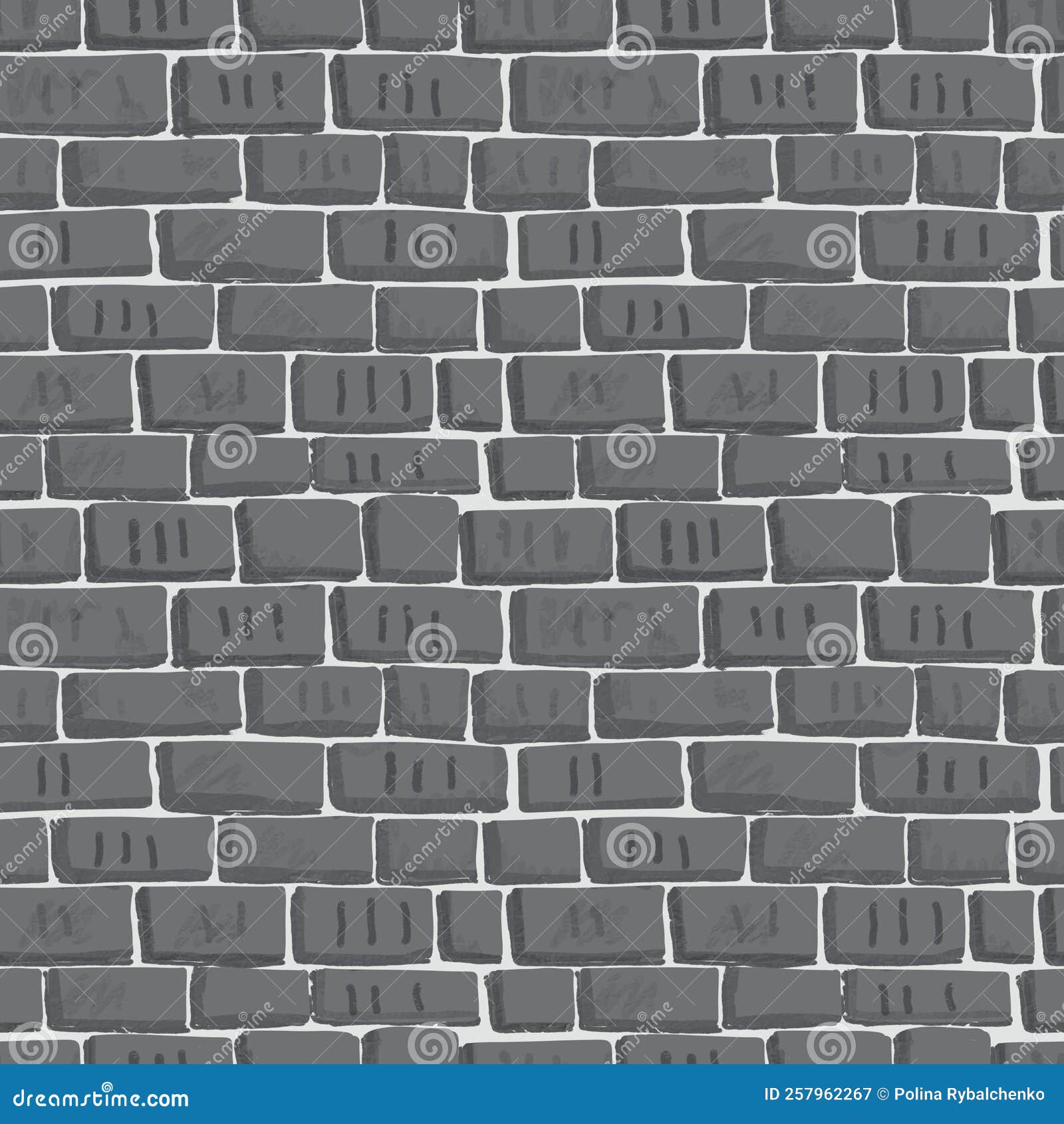 Brick Wall Masonry Seamless Pattern Background Texture Building ...