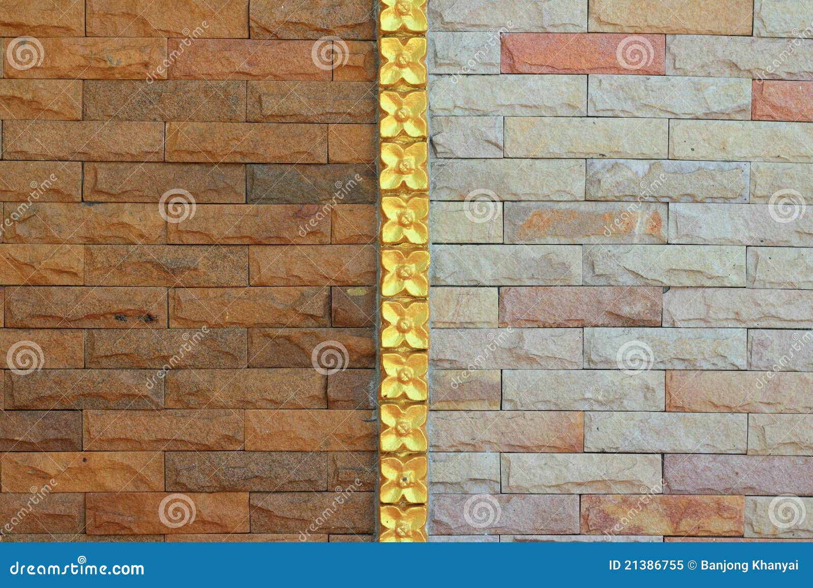 Brick wall mixed pattern stock image. Image of estate - 21386755