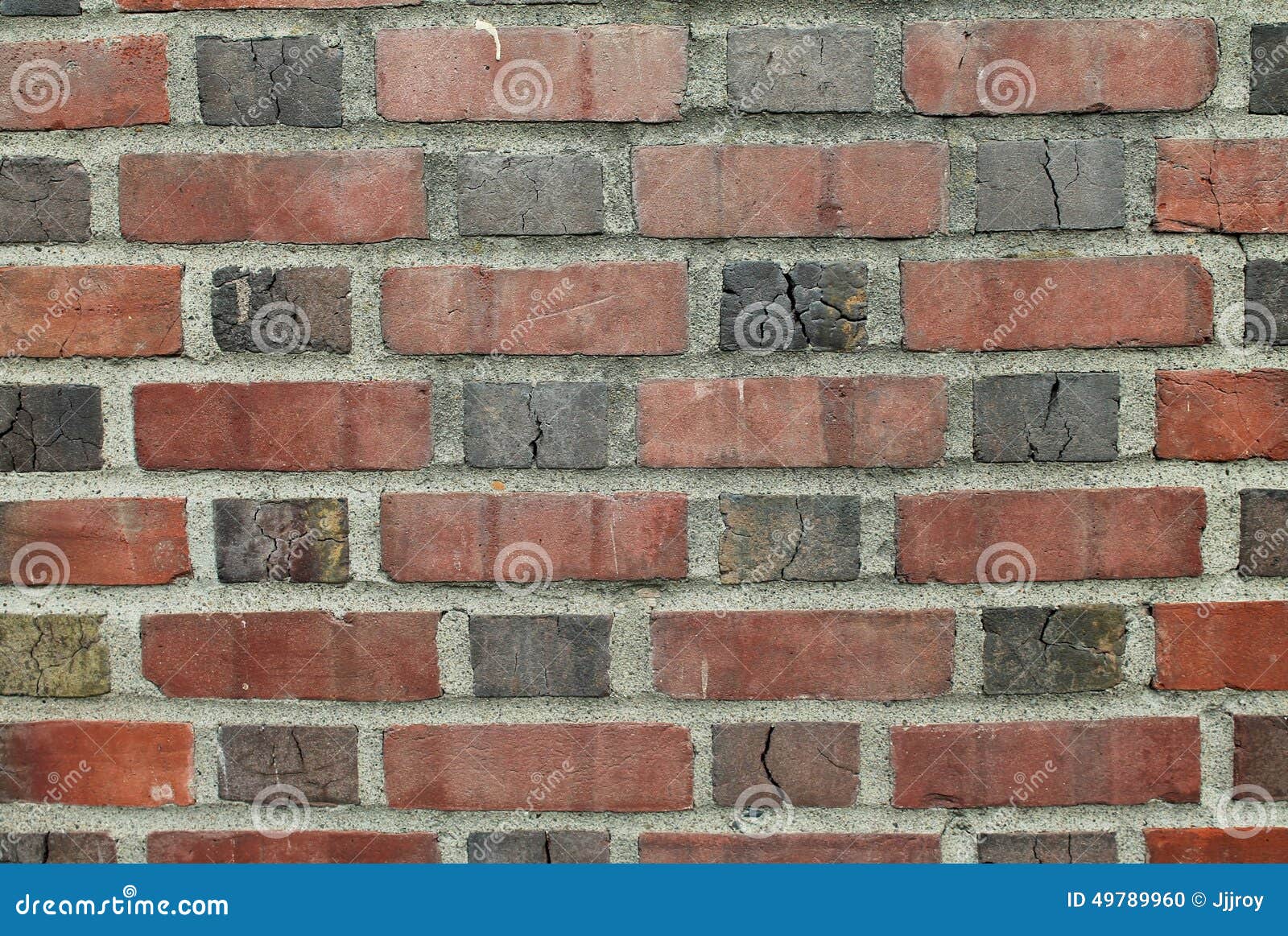 Brick Wall with Mortar and Cracked Details Stock Photo - Image of ...