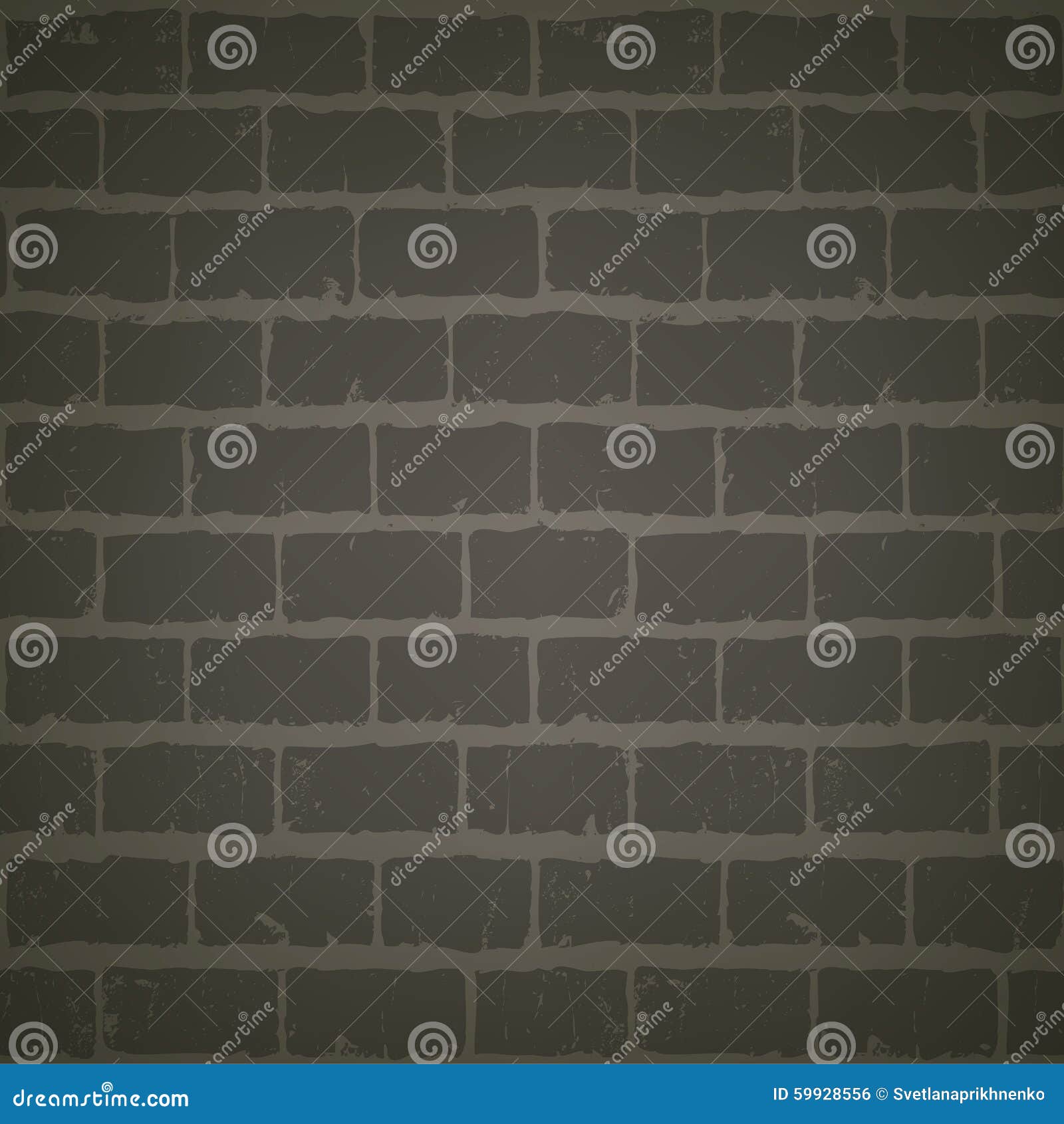 Brick wall at night stock vector. Illustration of backdrop - 59928556