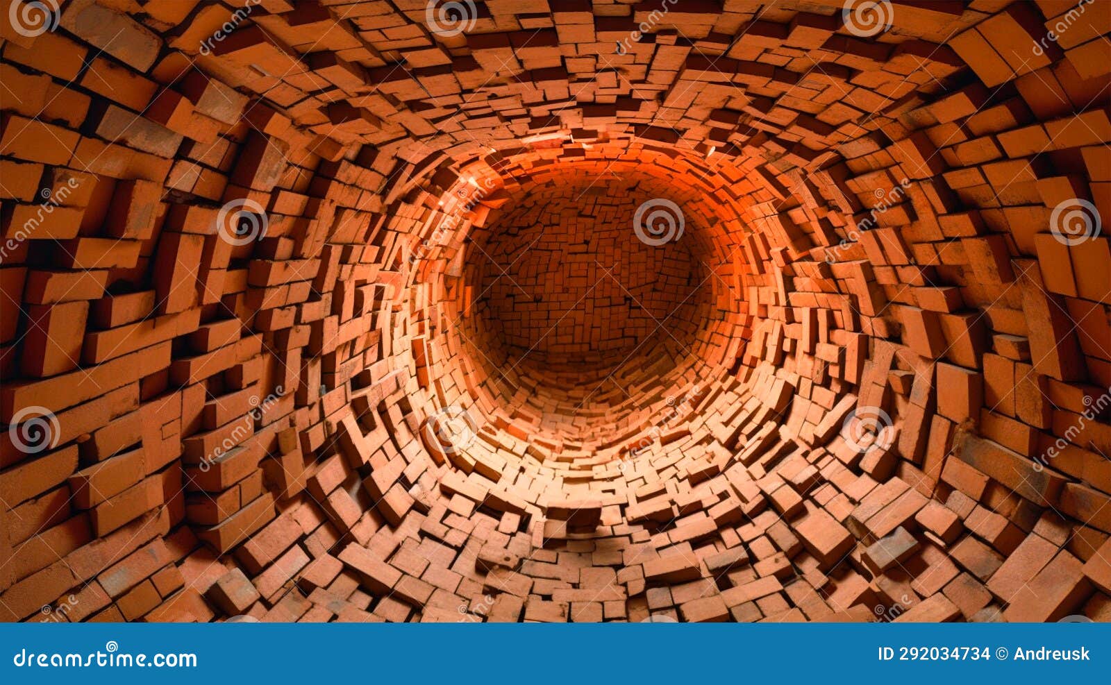 A Brick Wall with No Way Out, Dead End Concept Illustration Stock ...