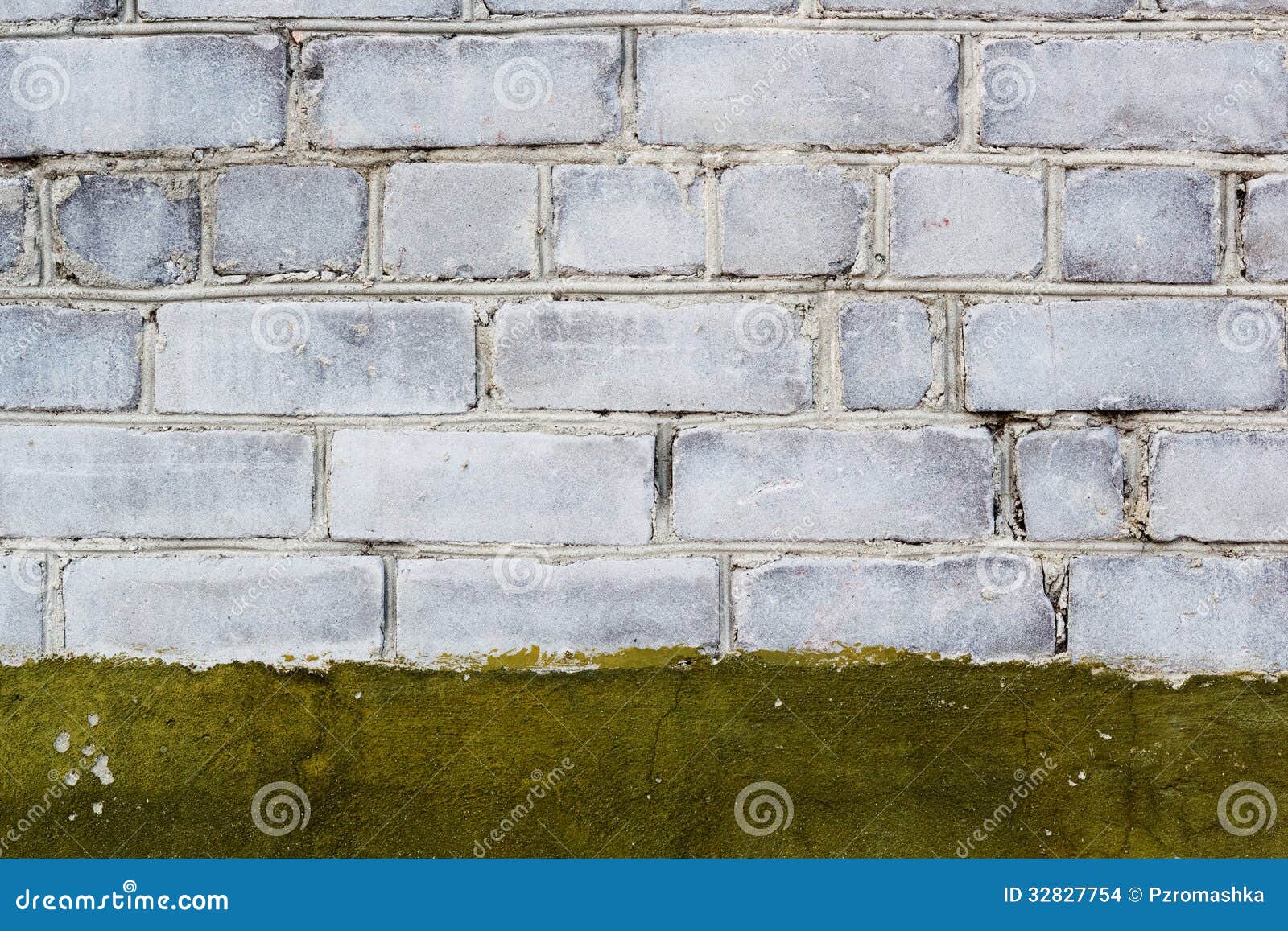 Brick wall with paint stock photo. Image of structure - 32827754