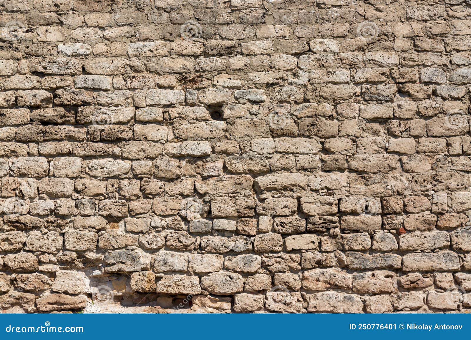 Brick Wall Panoramic Texture Background. Abstract Texture for Designers ...
