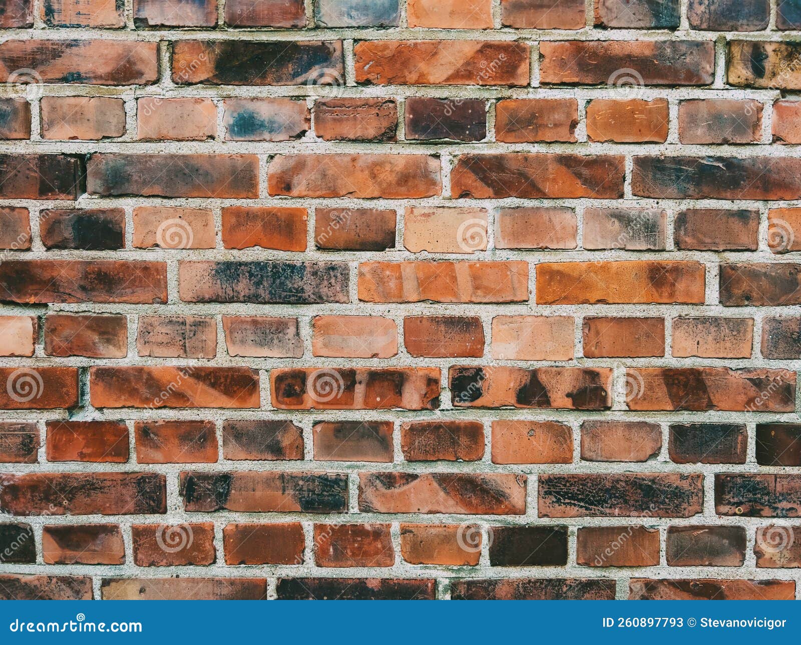 Brick Wall Pattern from Halmstad in Sweden Stock Image - Image of ...