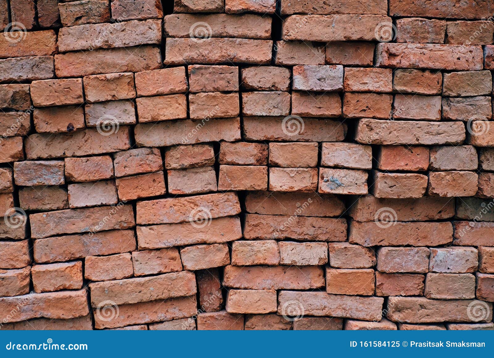 Brick wall stock image. Image of wall, brick, stacked - 161584125