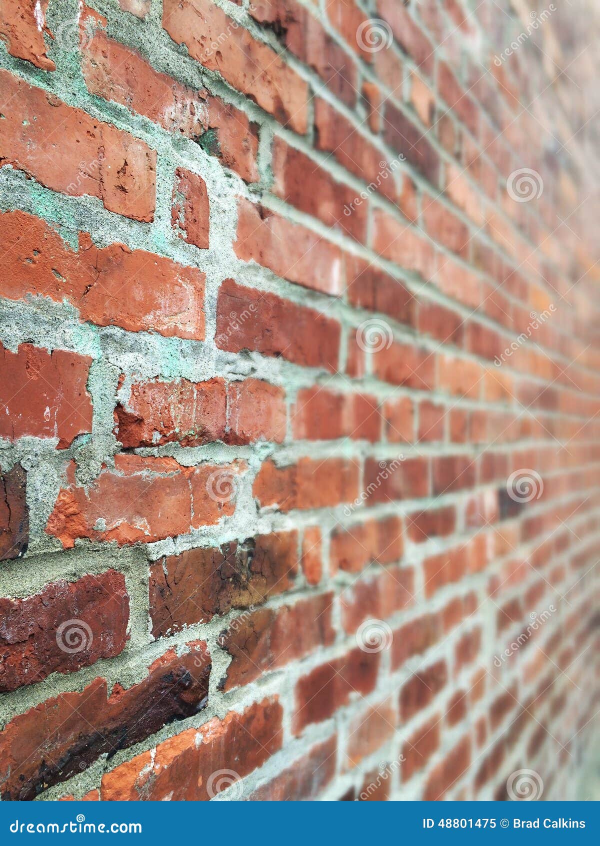 Brick wall stock image. Image of walls, abstract, brick - 48801475