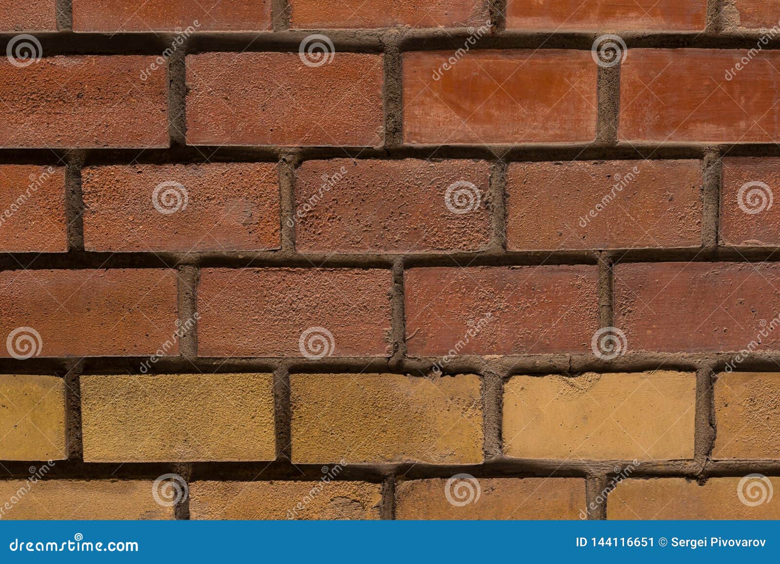 Brick Wall Rectangular Brown Block Base Grunge Urban Design Base Close ...