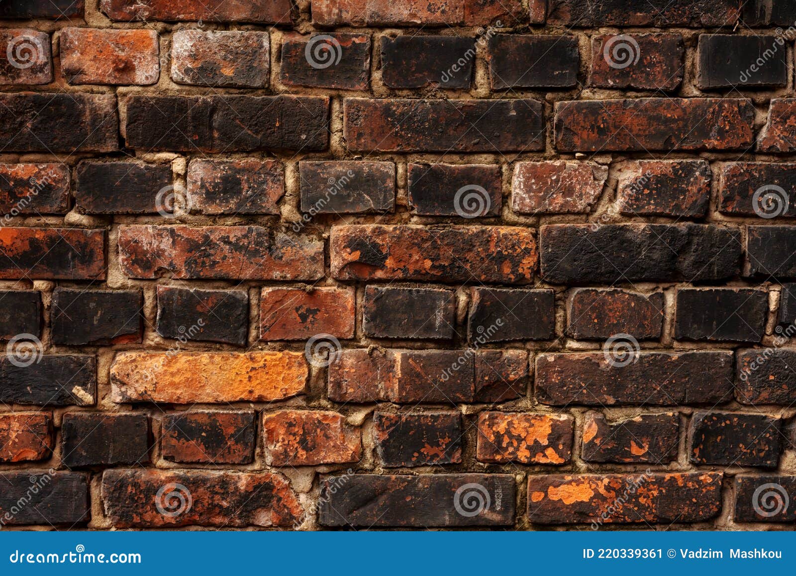 Brick. Red Burnt Brick. Background or Texture of Blocks of Different ...
