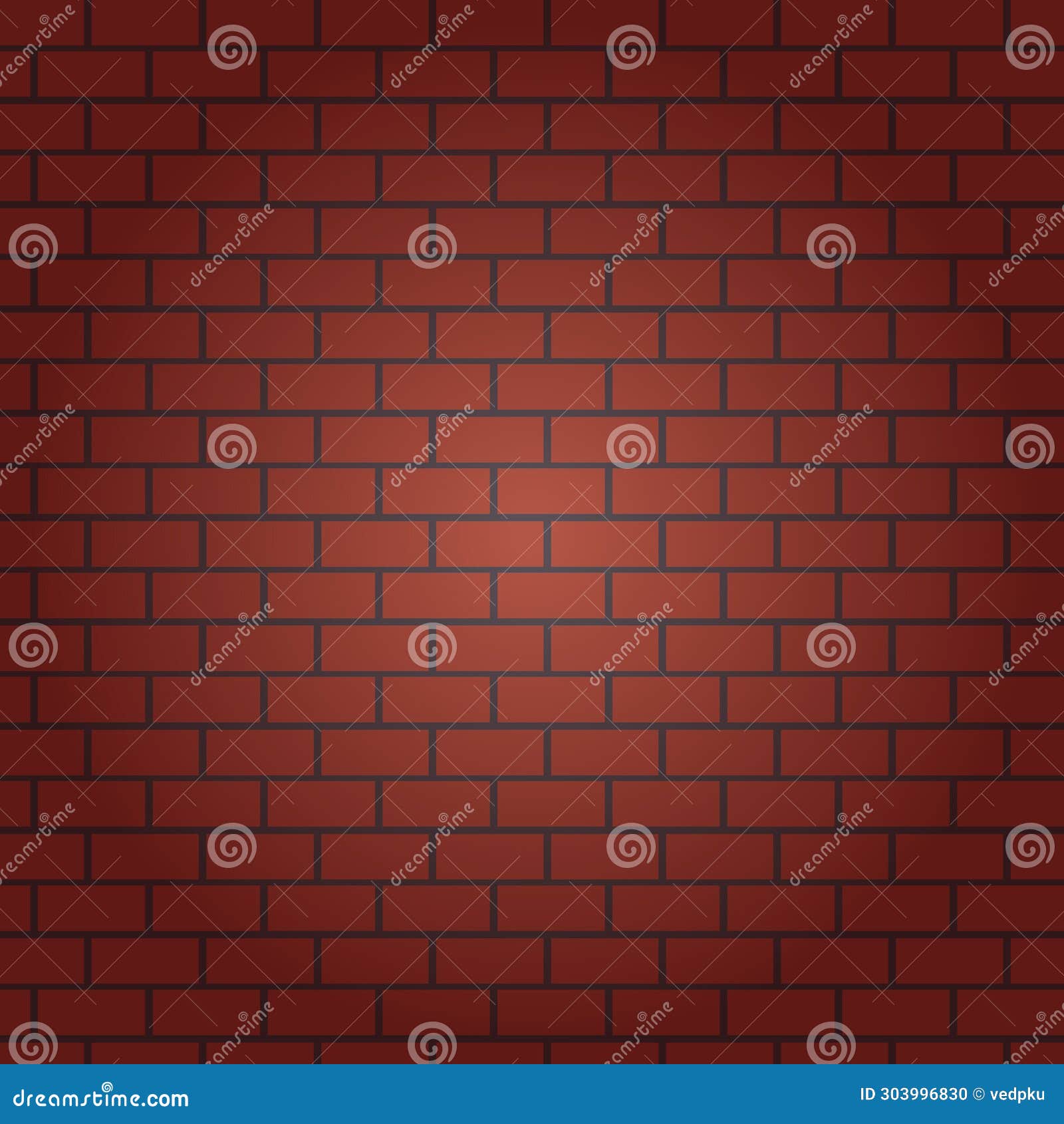 Brick Wall in Red Color Blocks Background for Design Texture ...
