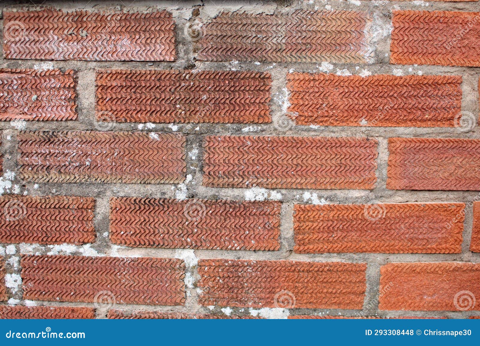 Brick Wall with Ripple Pattern Texture in the Bricks Stock Photo ...