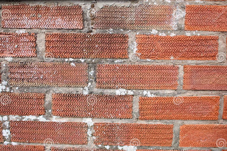 Brick Wall with Ripple Pattern Texture in the Bricks Stock Photo ...