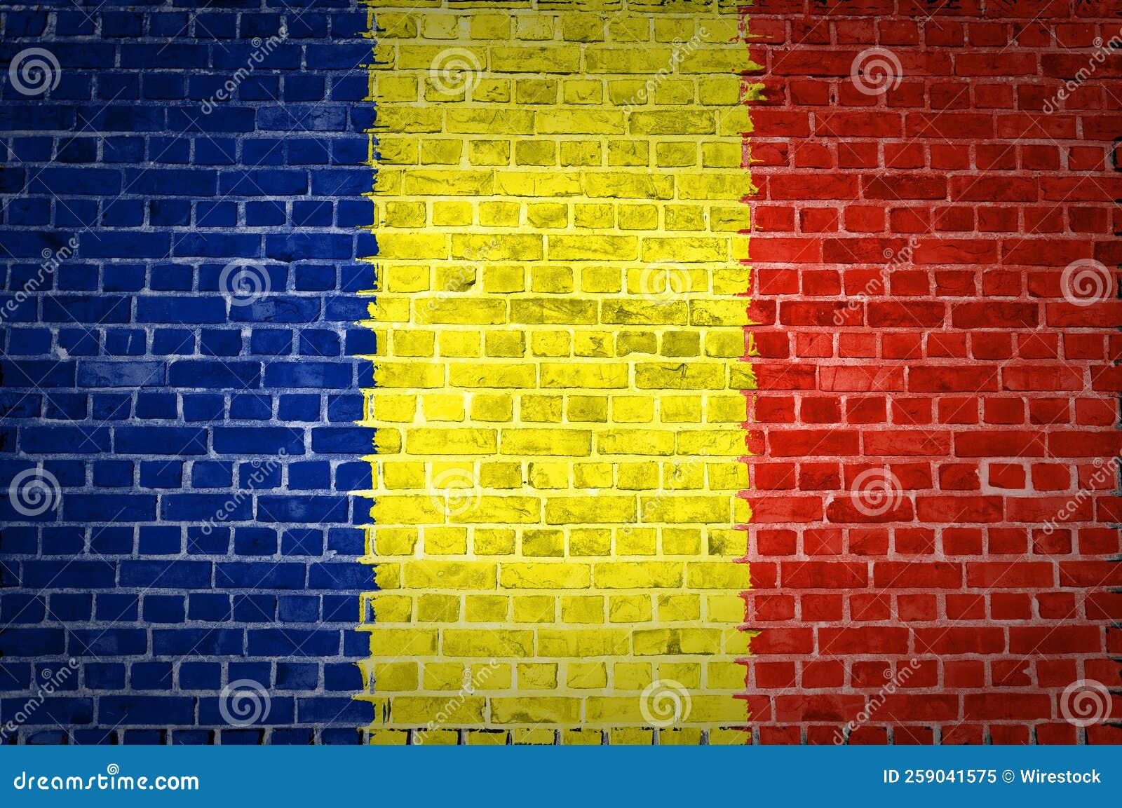 Brick Wall Romania stock illustration. Illustration of dirty - 259041575