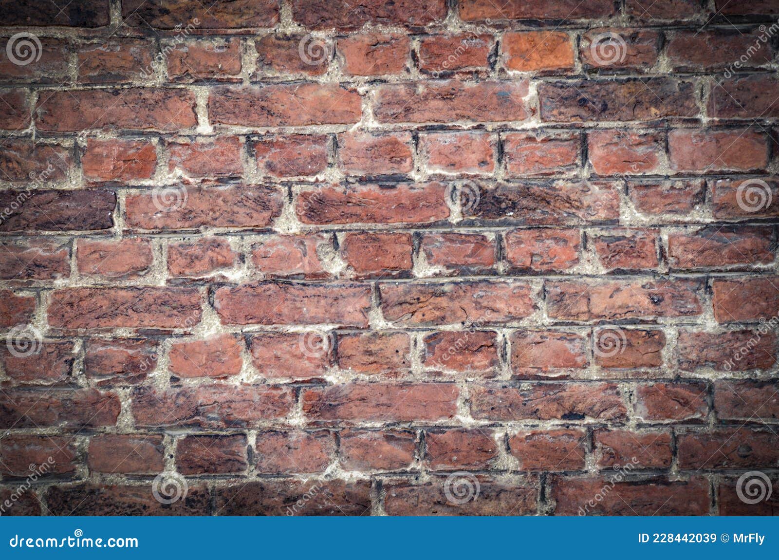 Brick Wall, Rustic Look, Background Texture Stock Image - Image of ...