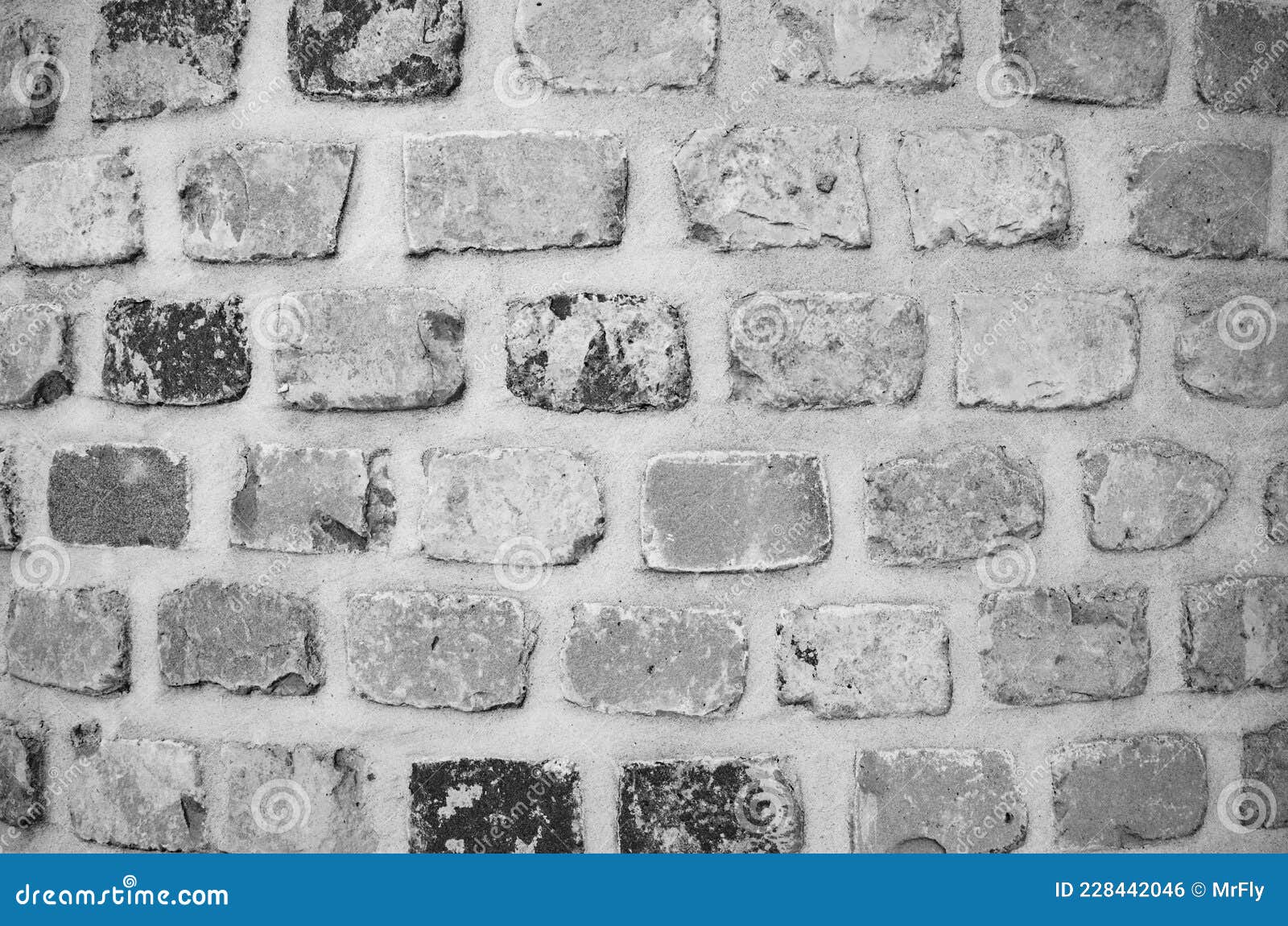 Brick Wall, Rustic Look, Background Texture Stock Photo - Image of ...
