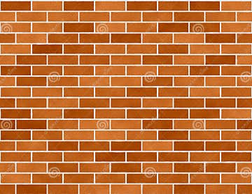 Brick Wall Seamless Background Small Bricks Stock Illustration ...