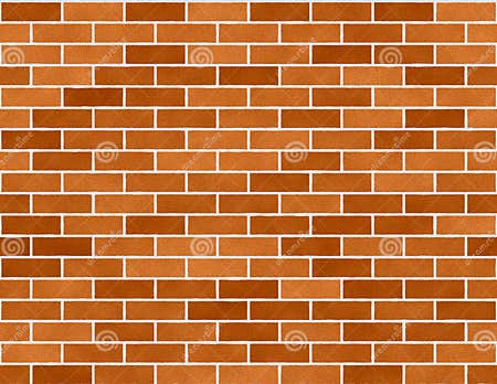 Brick Wall Seamless Background Small Bricks Stock Illustration ...