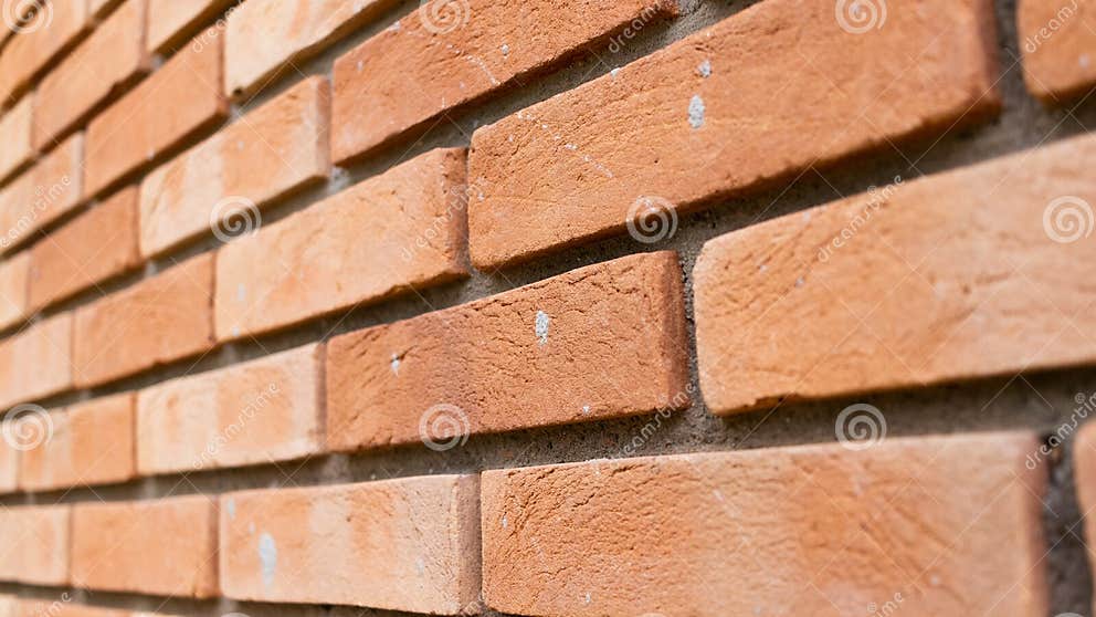 Brick Wall Side View Close Up Stock Image - Image of brick, side: 188650531