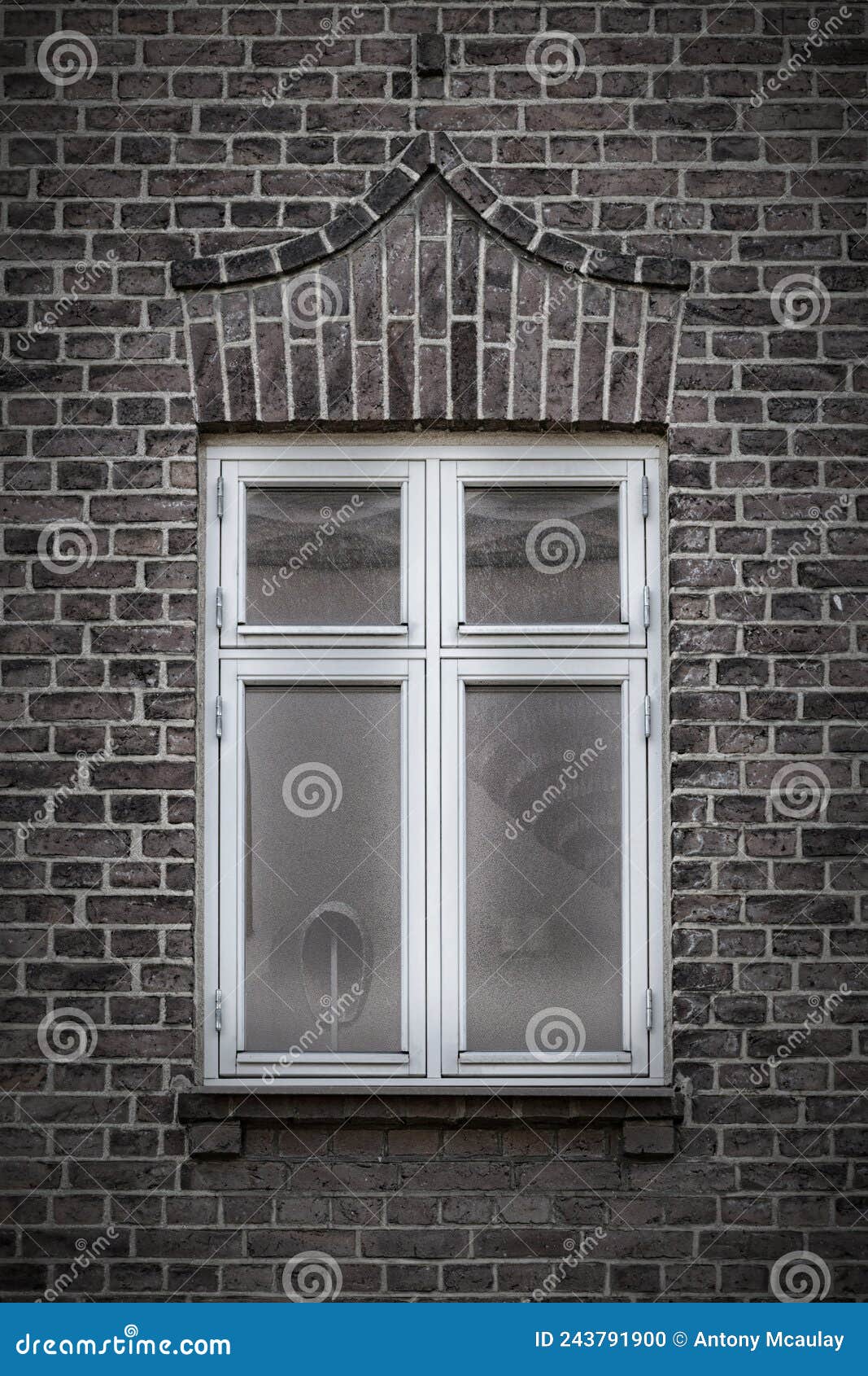Single Window With Folded Open Wooden Shutter Stock Photo ...