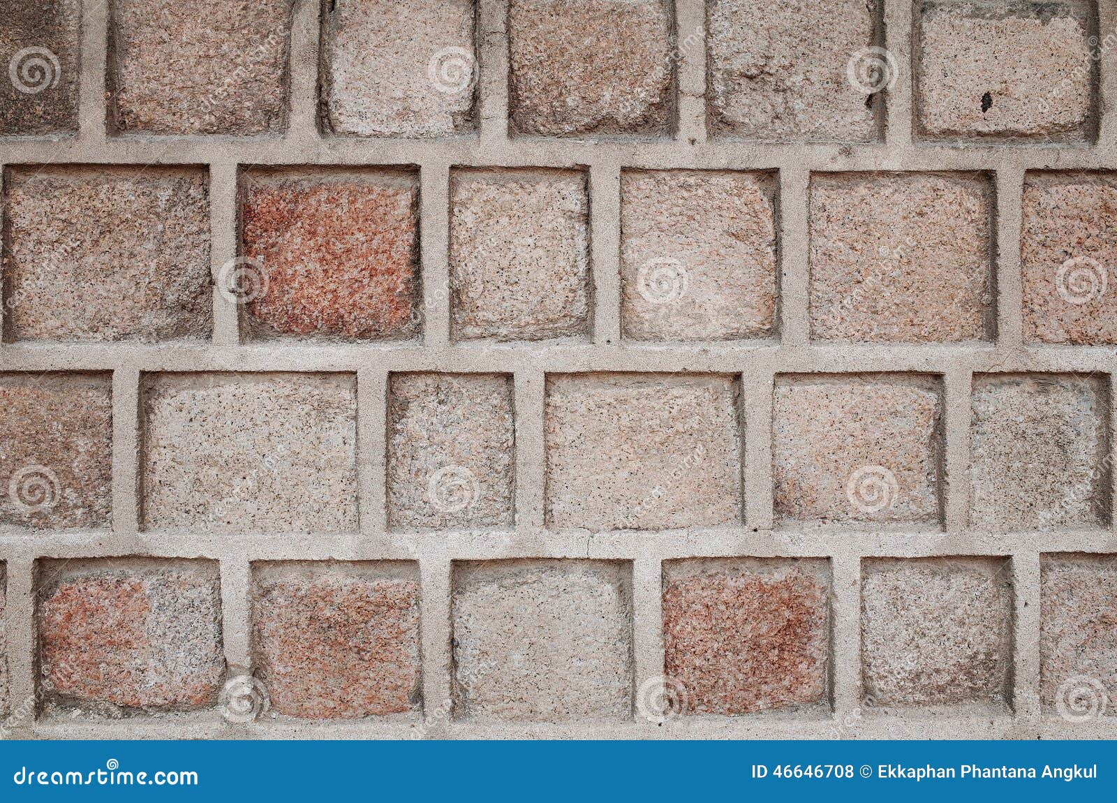 Brick Wall , Square Bolck stock photo. Image of brick - 46646708