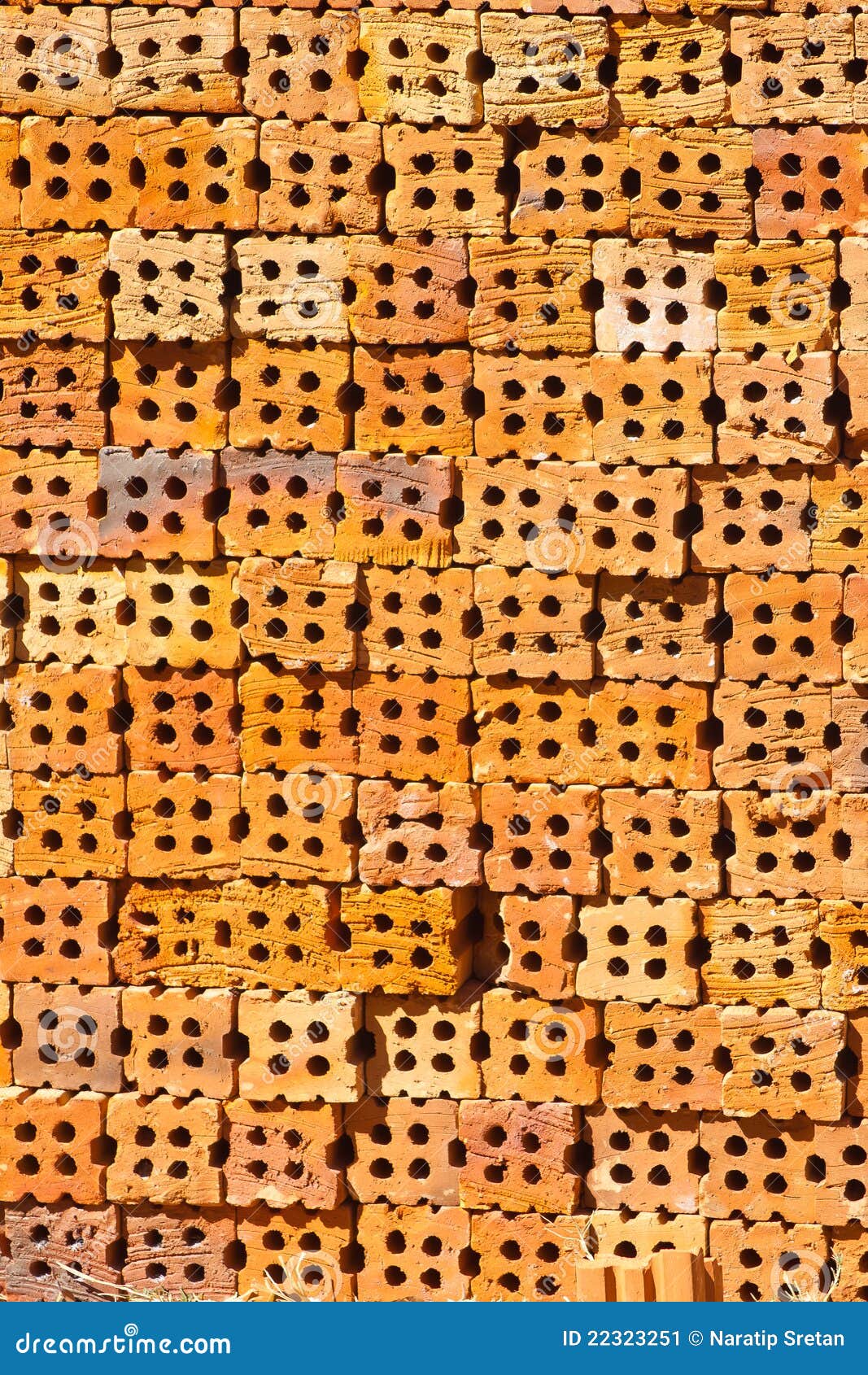 Brick wall, square format stock image. Image of decoration - 22323251