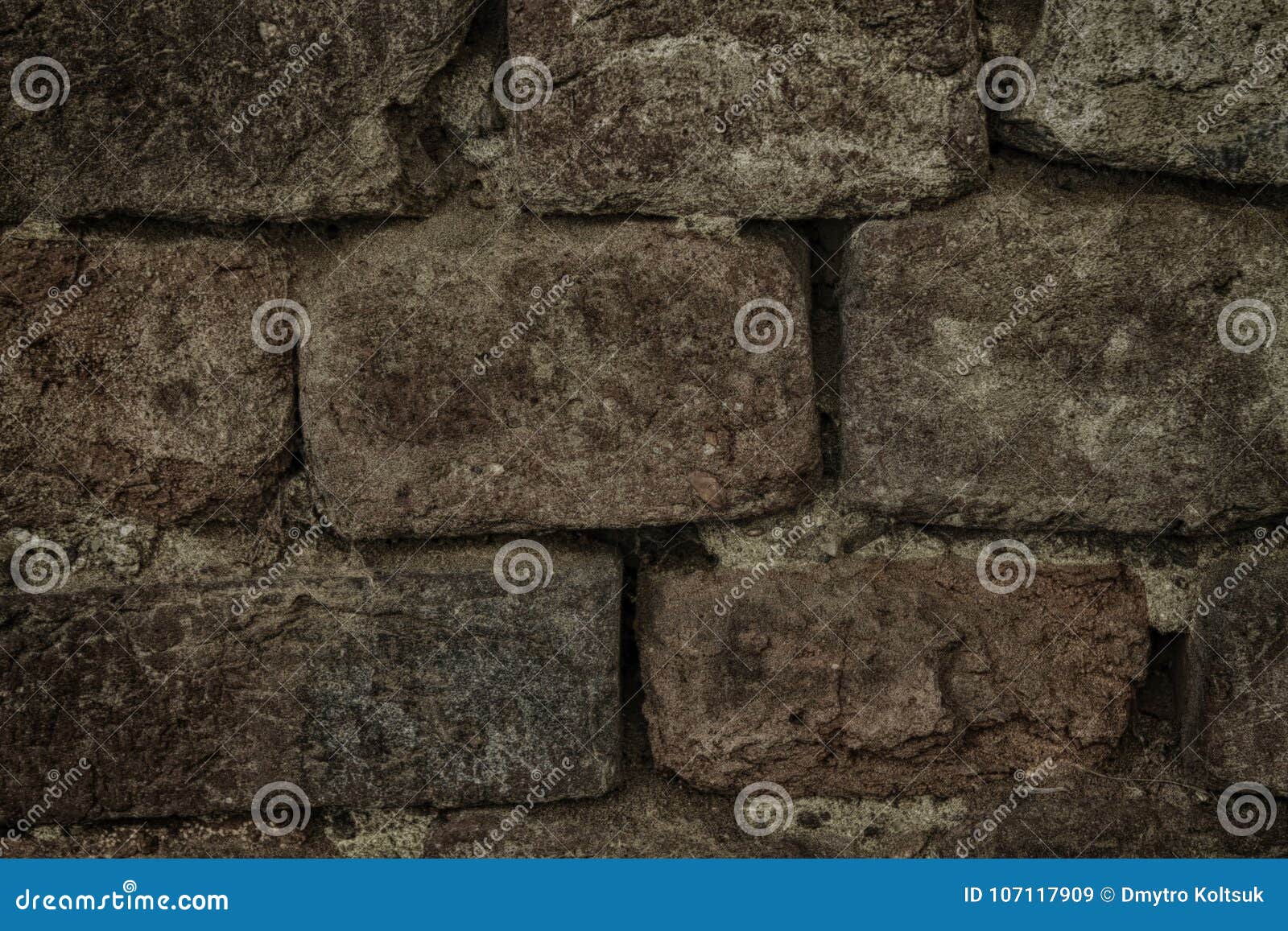 Brick Wall Stone Background - Texture for Continuous Rocks Stock Image ...