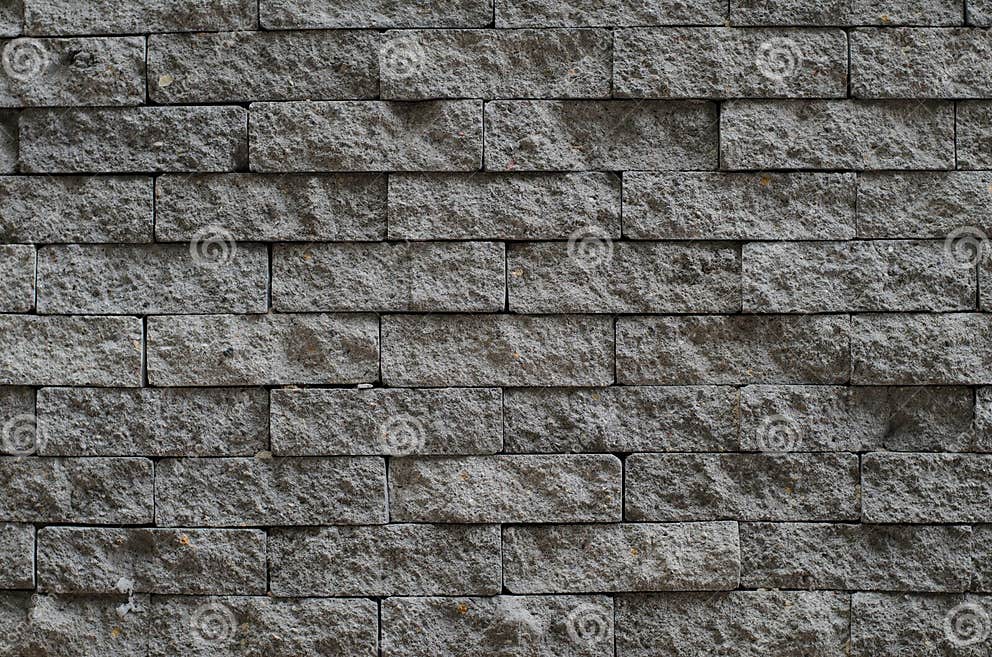 Brick Wall. the Structure of the Stone. Brick Structure. Concrete ...
