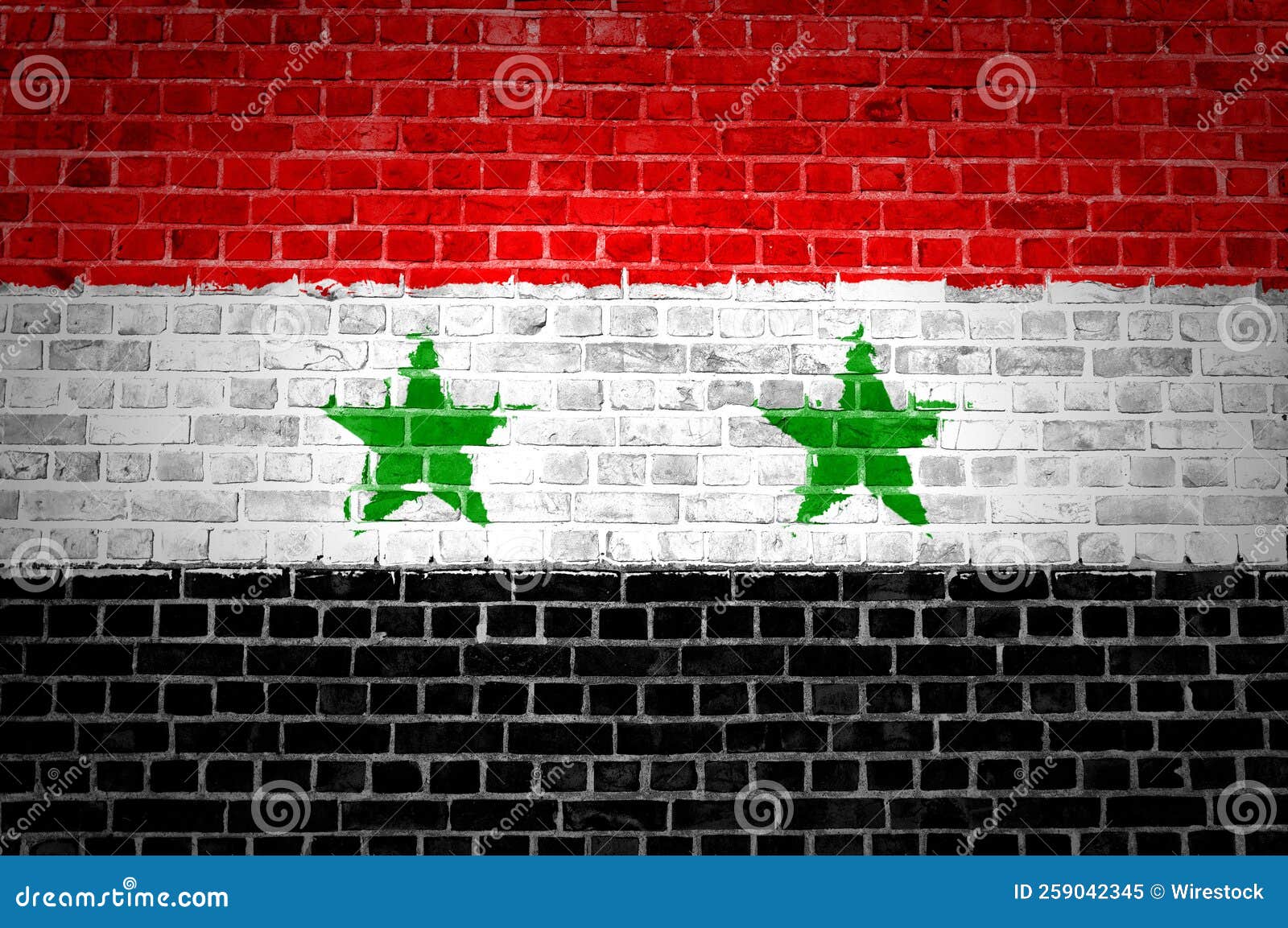 Brick Wall Syria stock illustration. Illustration of urban - 259042345