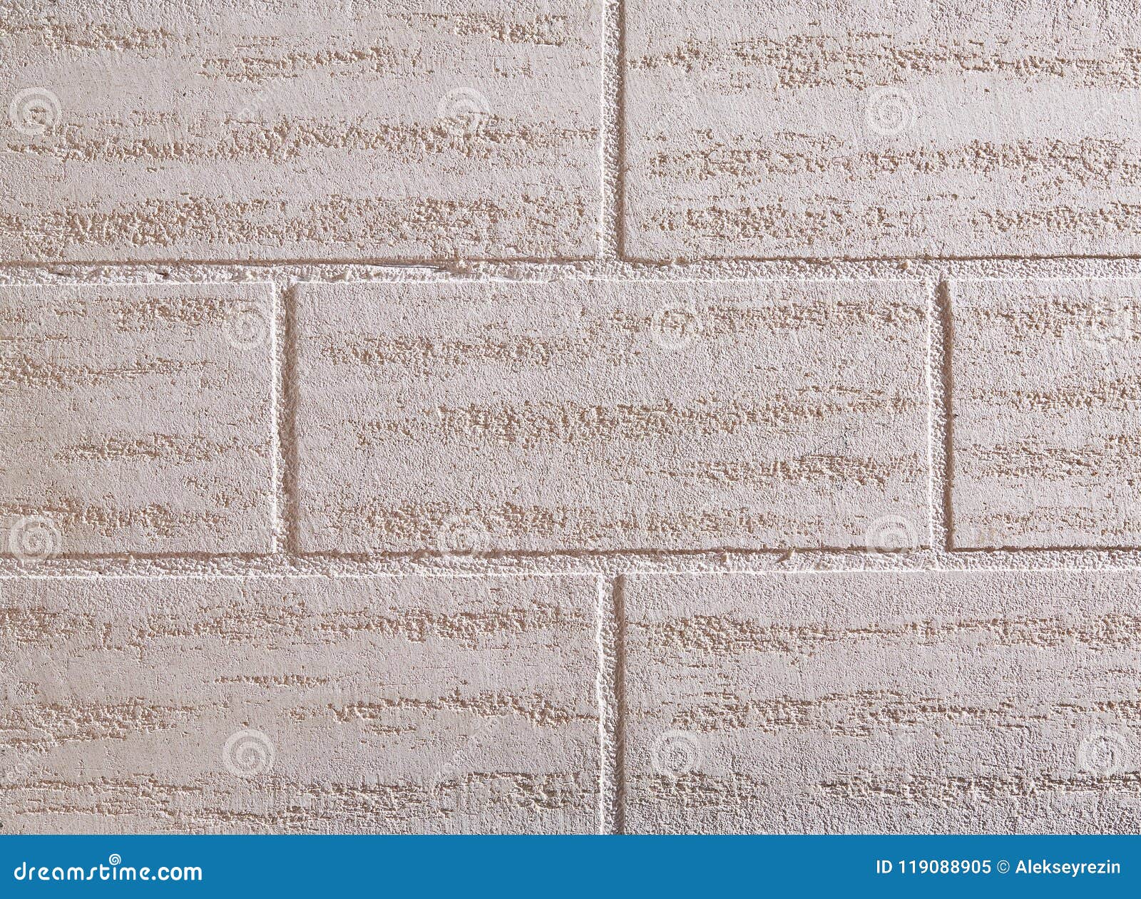 Brick Wall Texture Background, Close-up, Selective Focus. Plain Colored ...