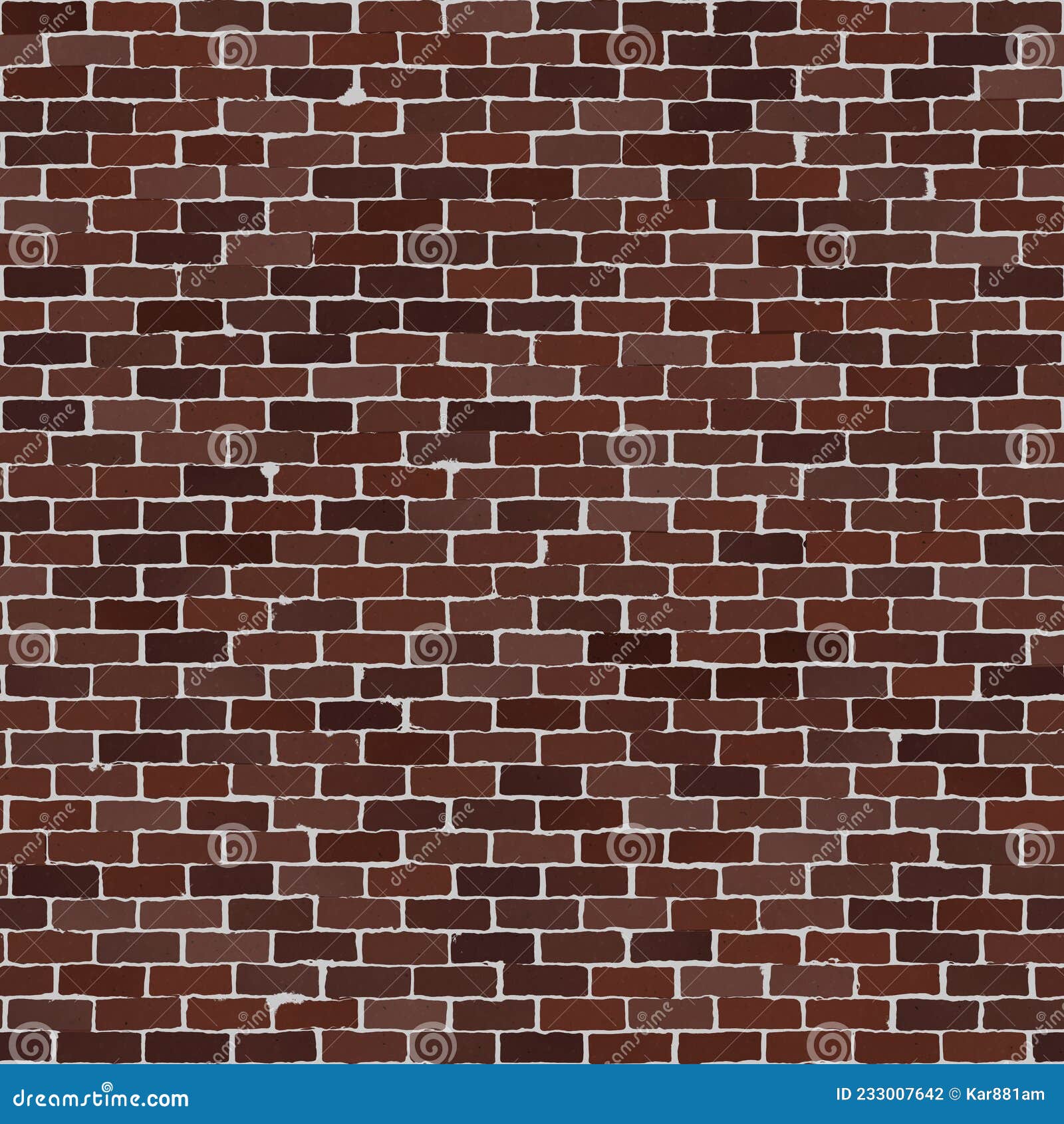 Brick Wall Texture and Background. High Resolution Stock Illustration ...