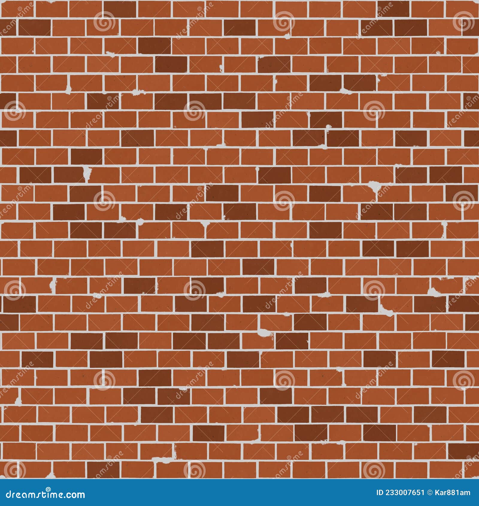 Brick Wall Texture and Background. High Resolution Stock Illustration ...