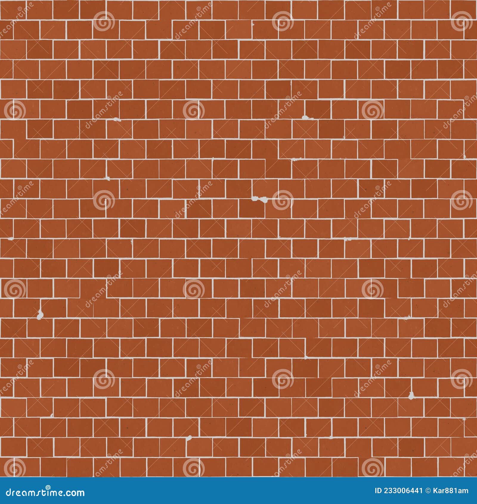 Brick Wall Texture and Background. High Resolution Stock Illustration ...