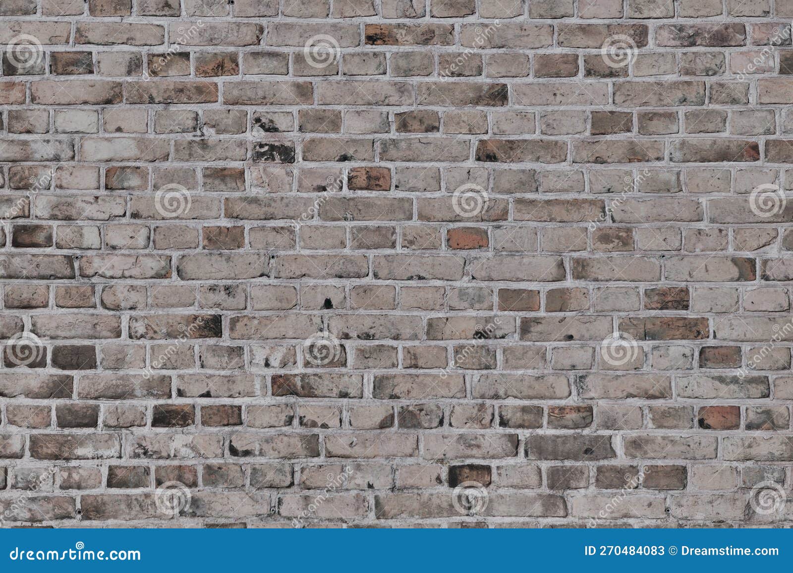Brick Wall Texture. Beige Brick Pattern Background Stock Image - Image ...