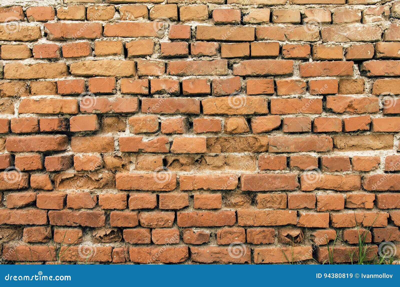Brick Wall stock image. Image of block, brickwork, architecture - 94380819