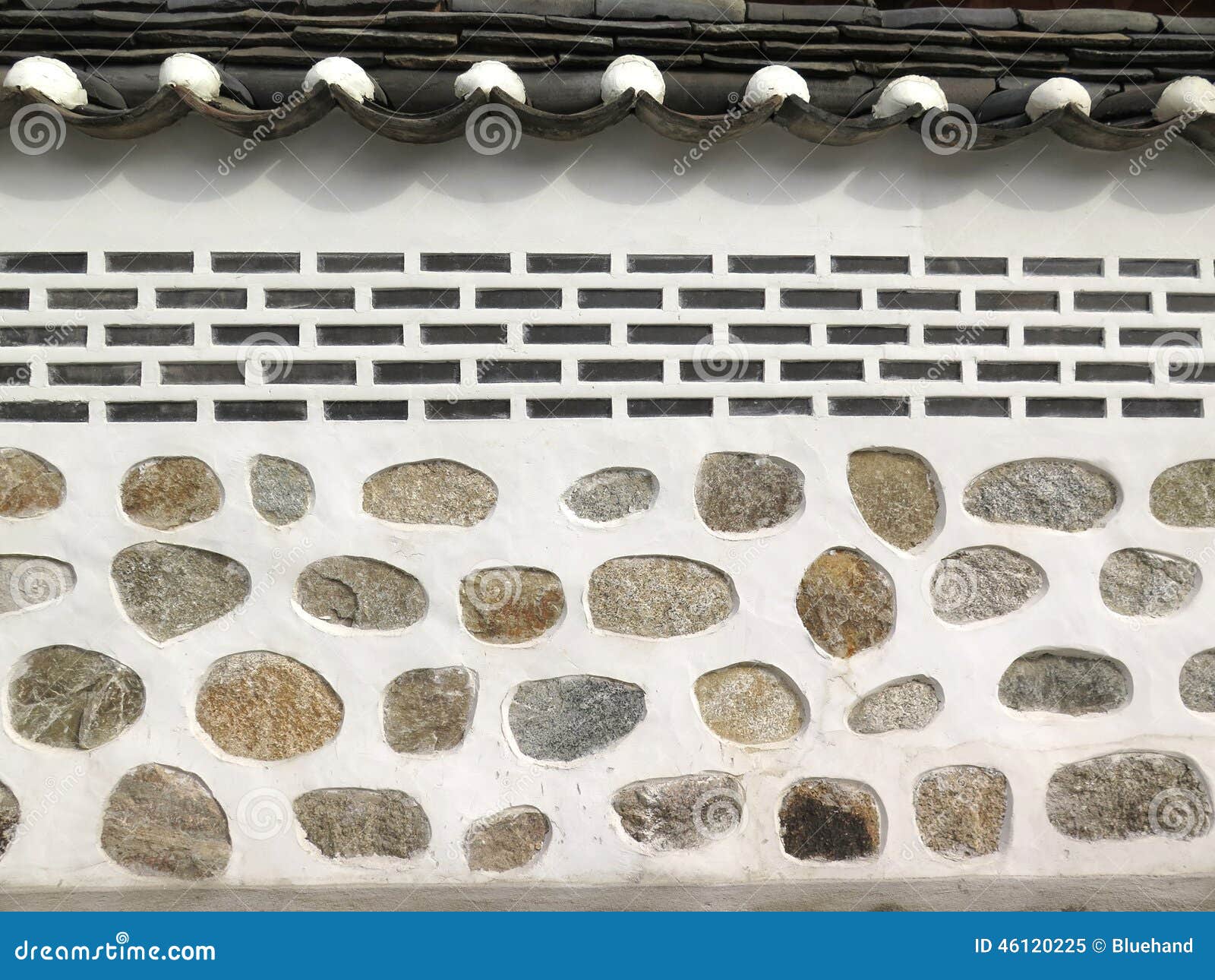 Brick Wall Texture, Korean Style Stock Image - Image of craft, classic ...