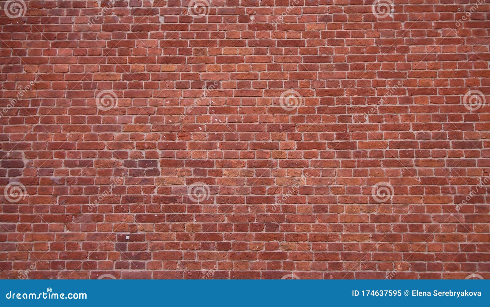 Brick Wall Texture, Old Red Bricks Pattern, Aged Background Stock Image ...