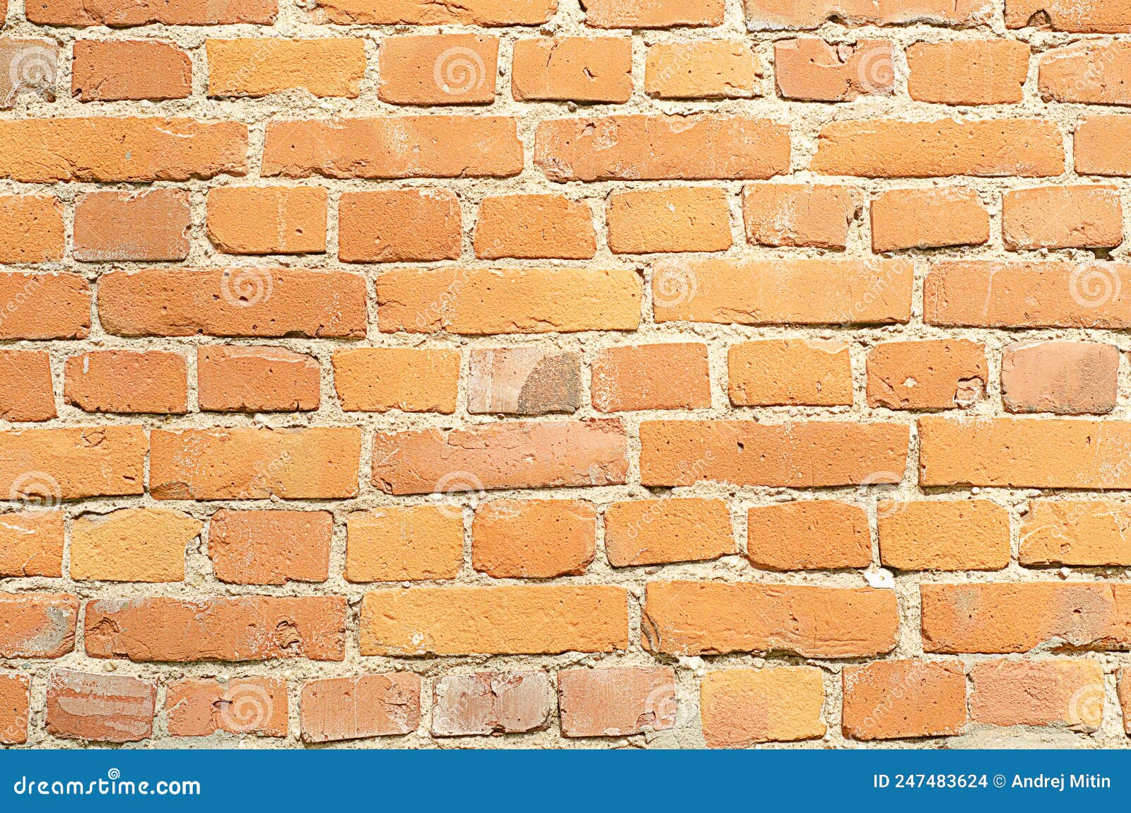 Brick Wall Texture.Orange Brick Background Stock Photo - Image of stone ...