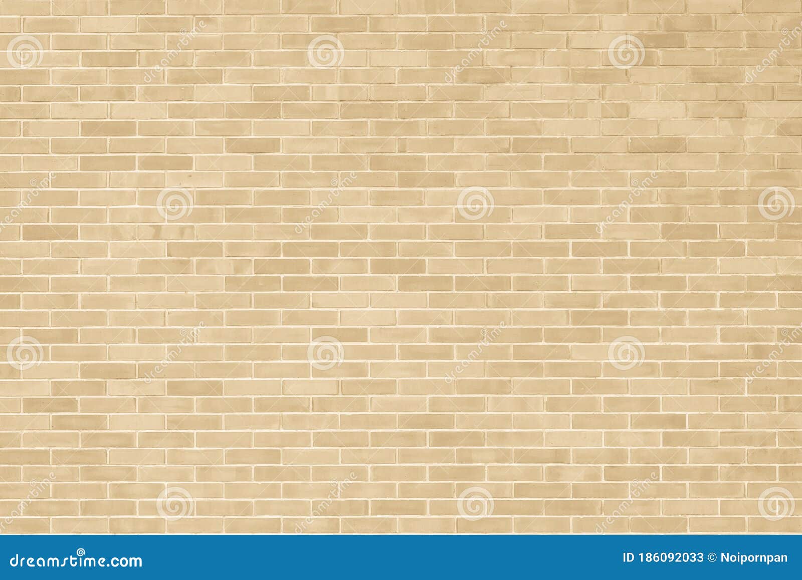 Brick Wall Texture Pattern Background in Natural Light Ancient Cream ...