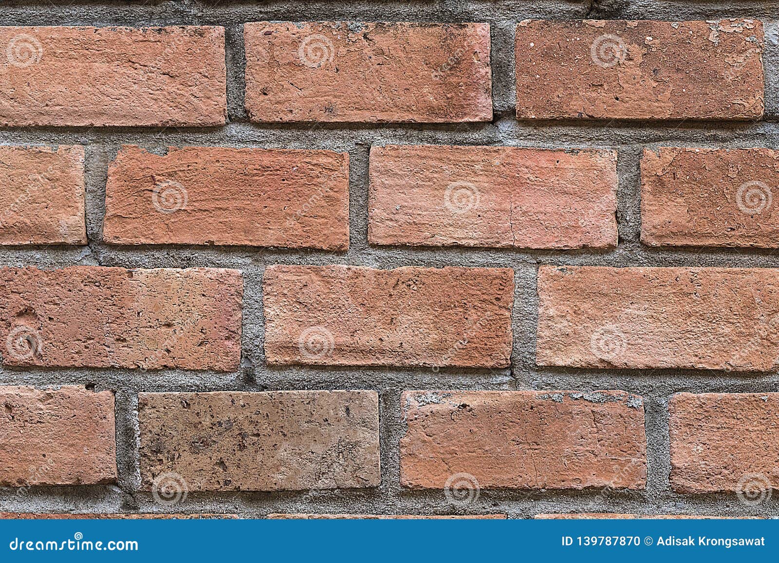 Brick Wall Texture on Rustic Background Stock Photo - Image of ...