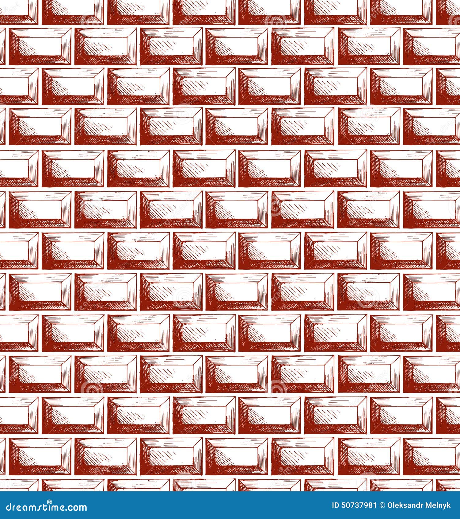 Brick wall texture stock illustration. Illustration of linework - 50737981