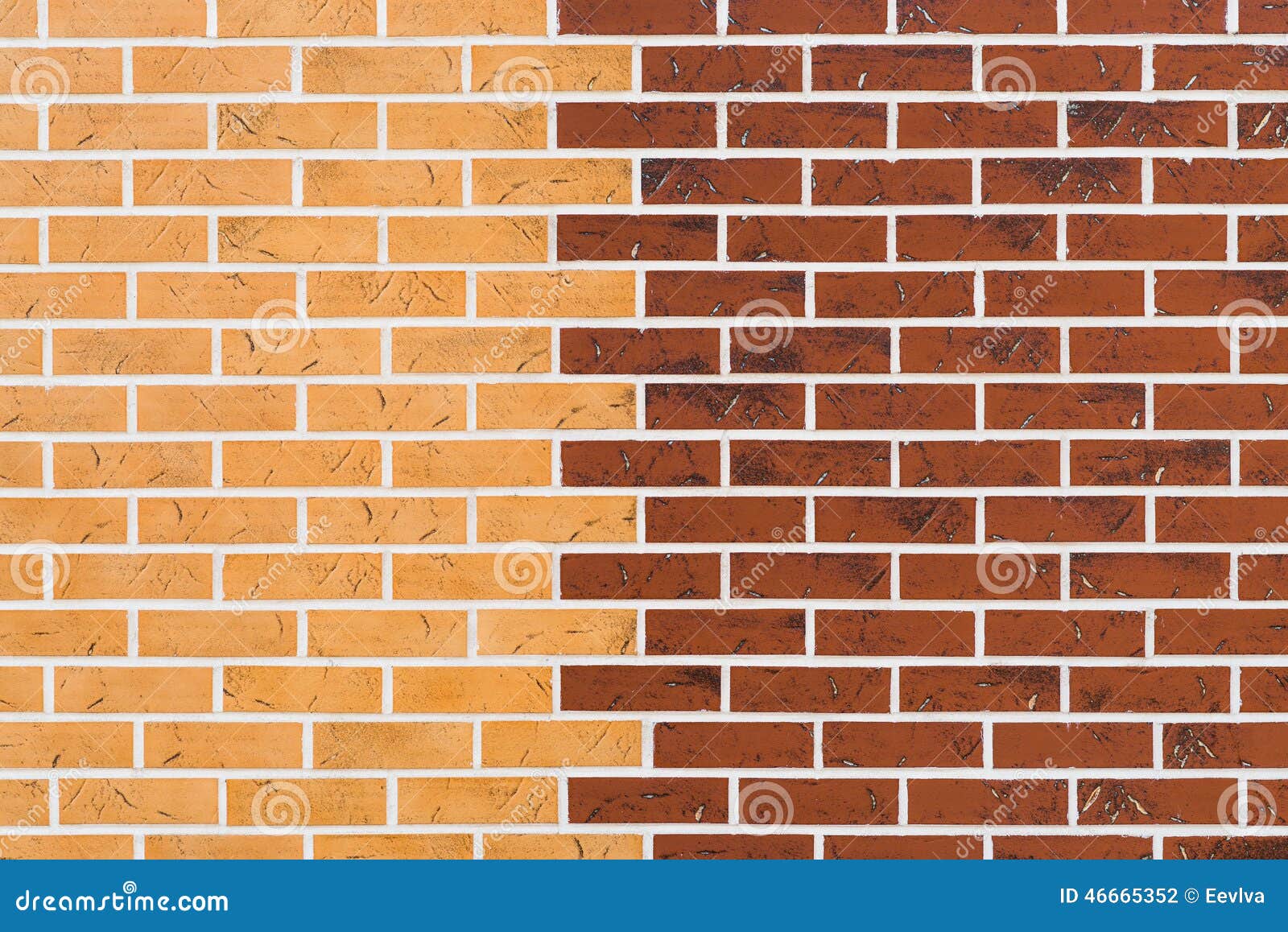 Brick wall. stock photo. Image of concrete, nntwo, antique - 46665352