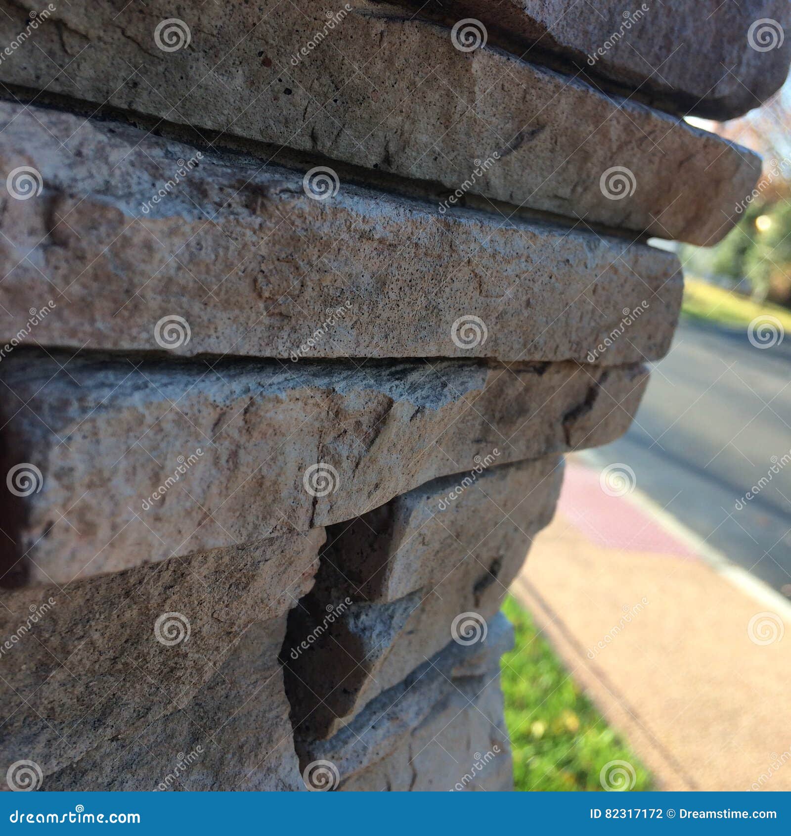 Brick wall stock photo. Image of brick, wall, bold, uneven - 82317172
